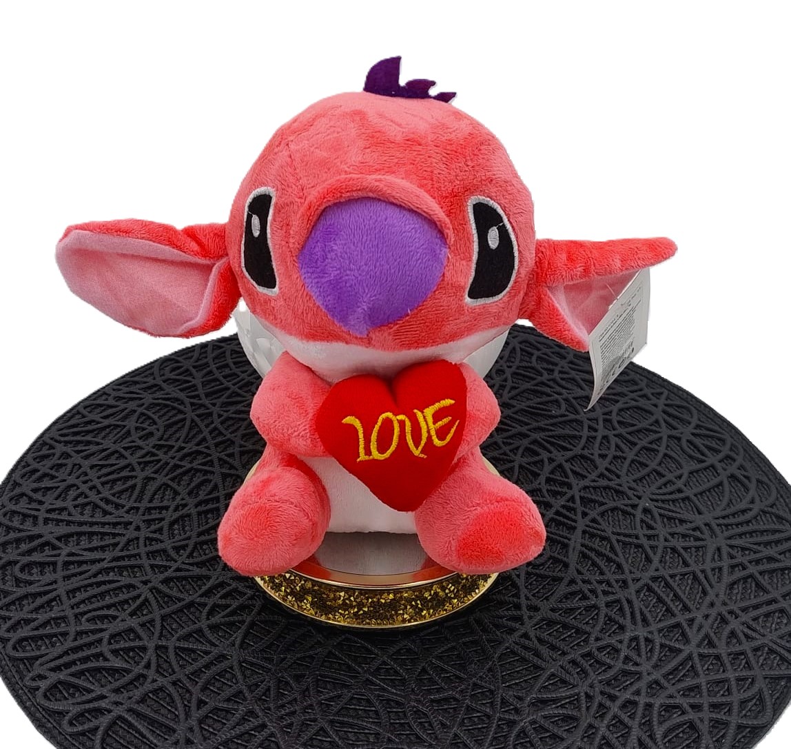ANGEL Z SERDUSZKIEM LOVE 19CM LILLO I STICH MASKOTKA PLUSZAK ...