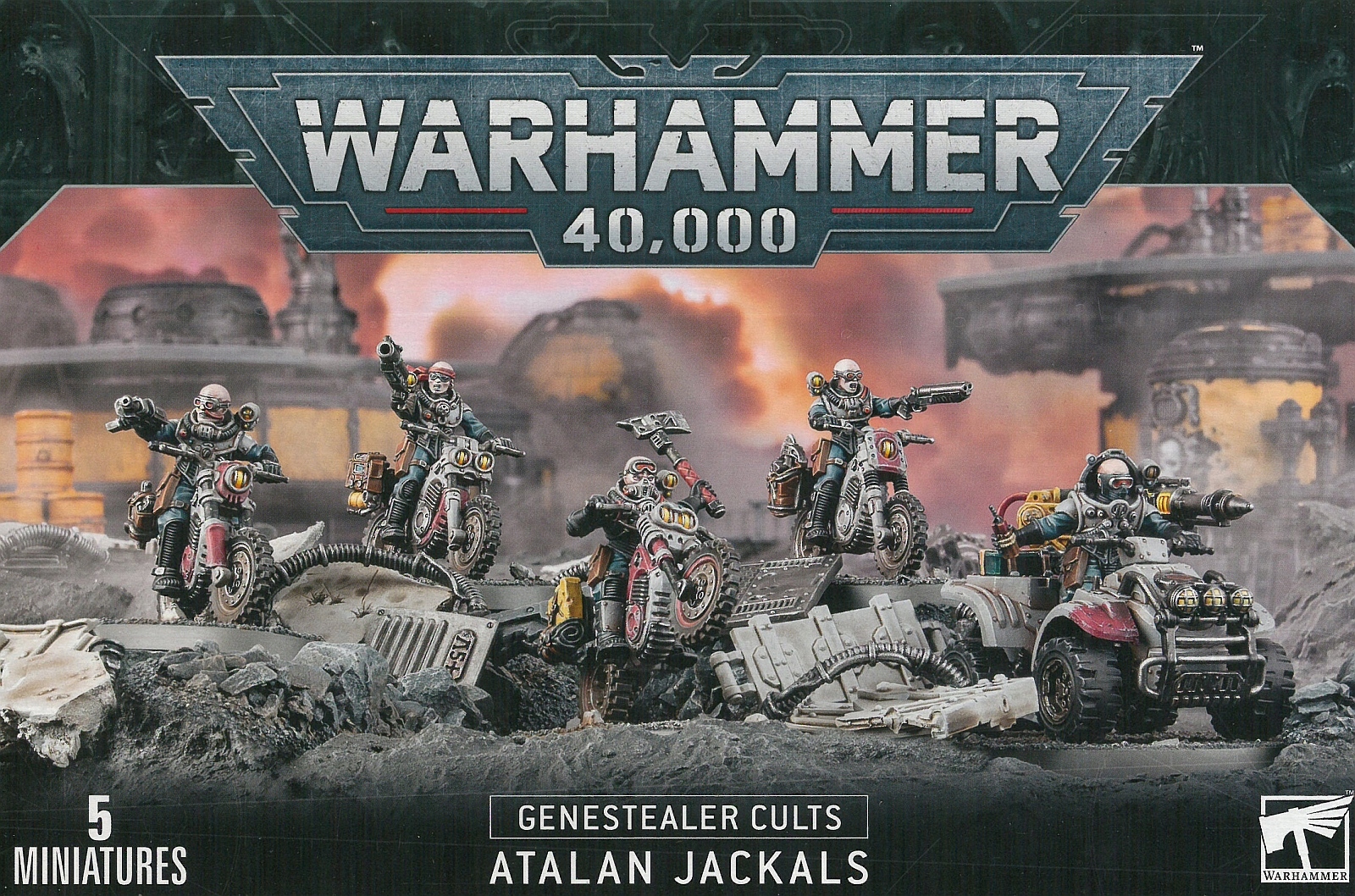 Warhammer 40000 GW Atalan Jackals Games Workshop - Stan: Nowy 161.50PLN ...