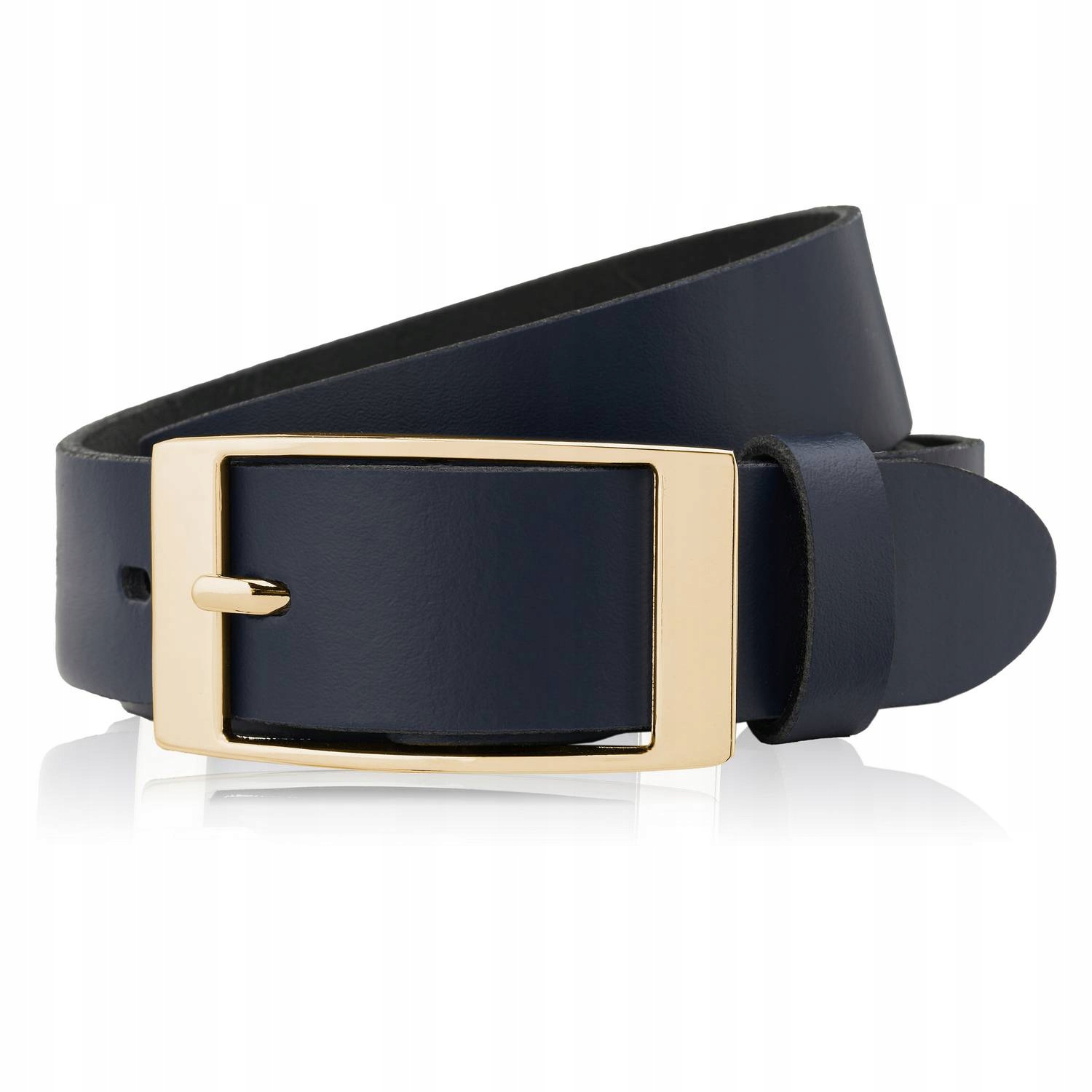 Női sötétkék Öv 110 cm arany csattal, Paolo Peruzzi za 4770.00HUF-ért ...