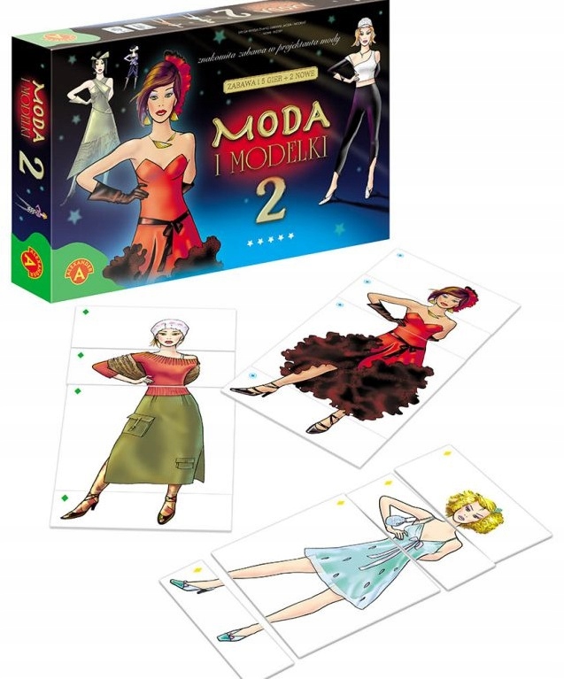 Gra planszowa Moda i Modelki 2 Alexander - porównaj ceny - Allegro.pl