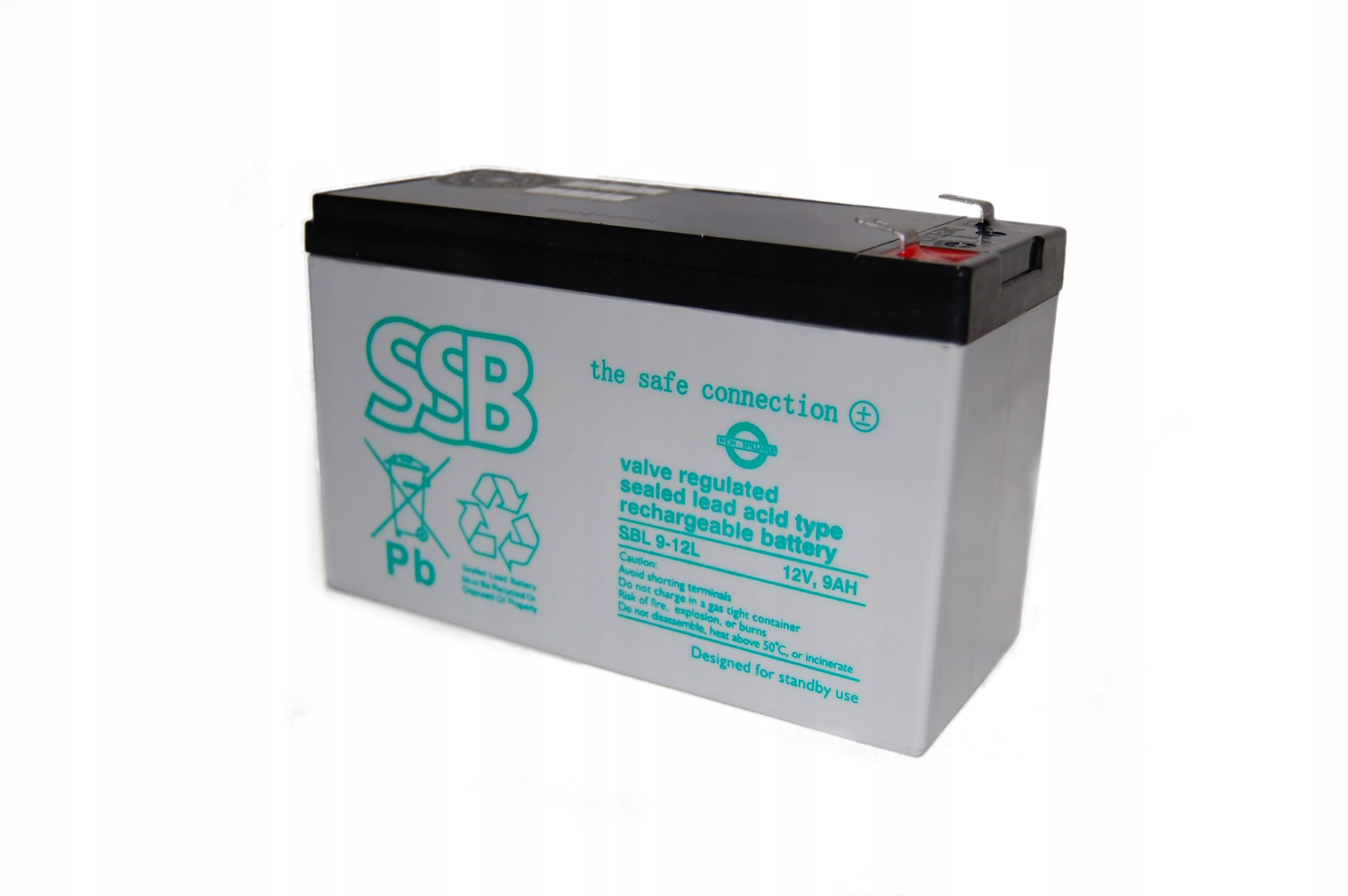 Akumulator SSB SBL 9-12L - 12V 9Ah (APC RBC) - Sklep, Opinie, Cena w Allegro