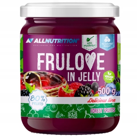 ALLNUTRITION FRULOVE IN JELLY FOREST FRUITS 500G FRUŻELINA BEZ CUKRU OWOCE (5902837746173 ...