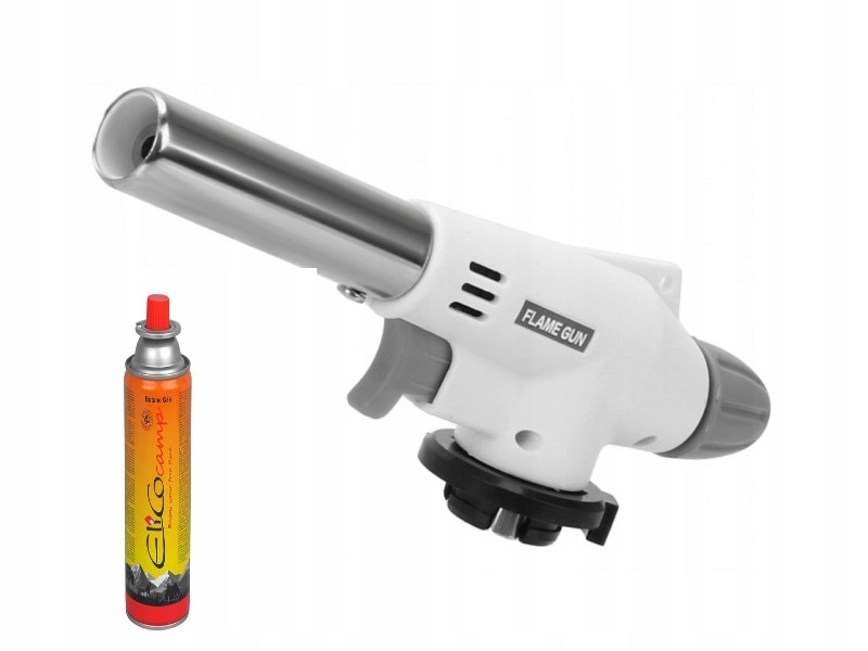 PALNIK GAZOWY BIAŁY + GAZ ROZPAŁKA GRILL ZESTAW. - 0606707405881 ...