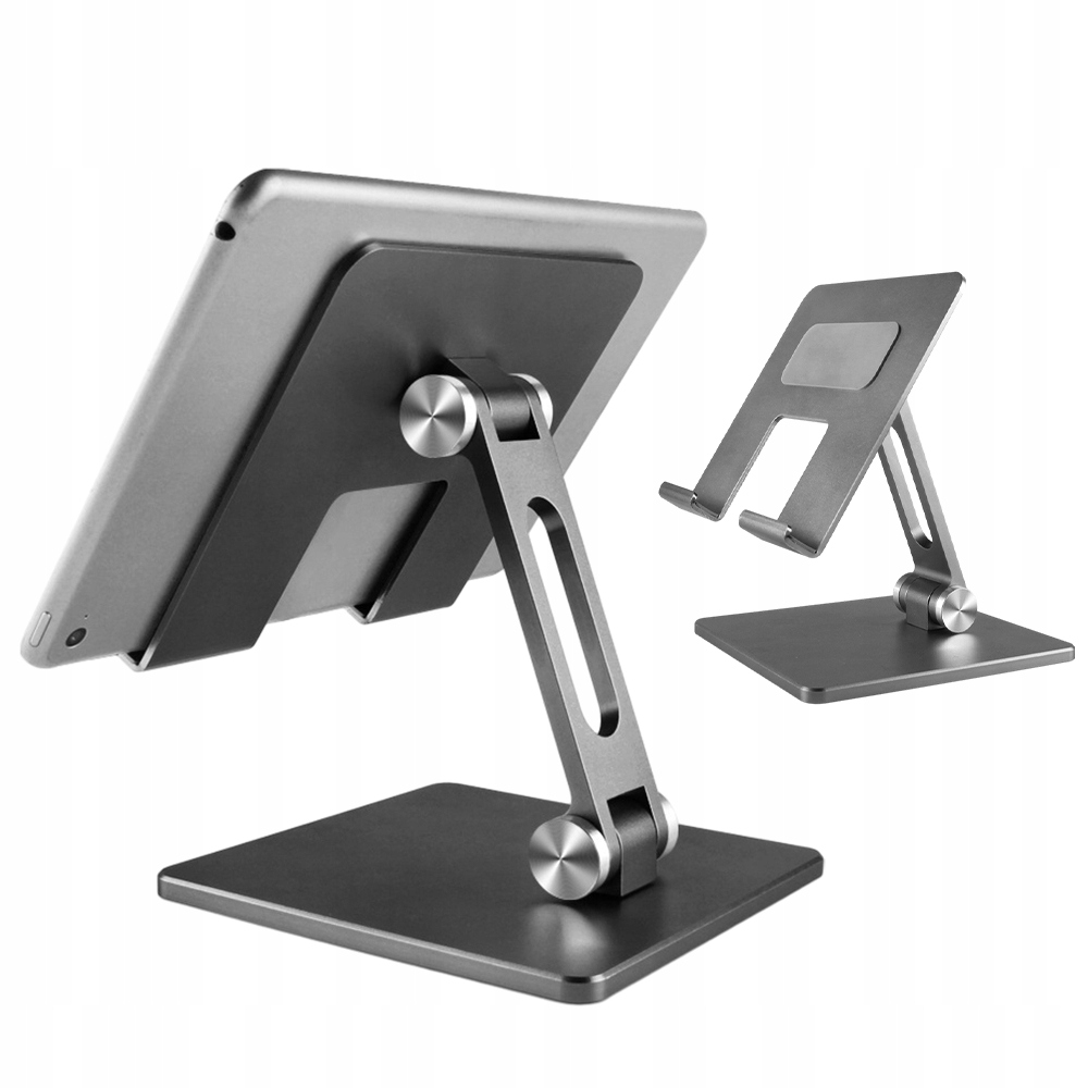 Stojak podstawka pod tablet 13”- regulowany stojak na biurko metalowy ...