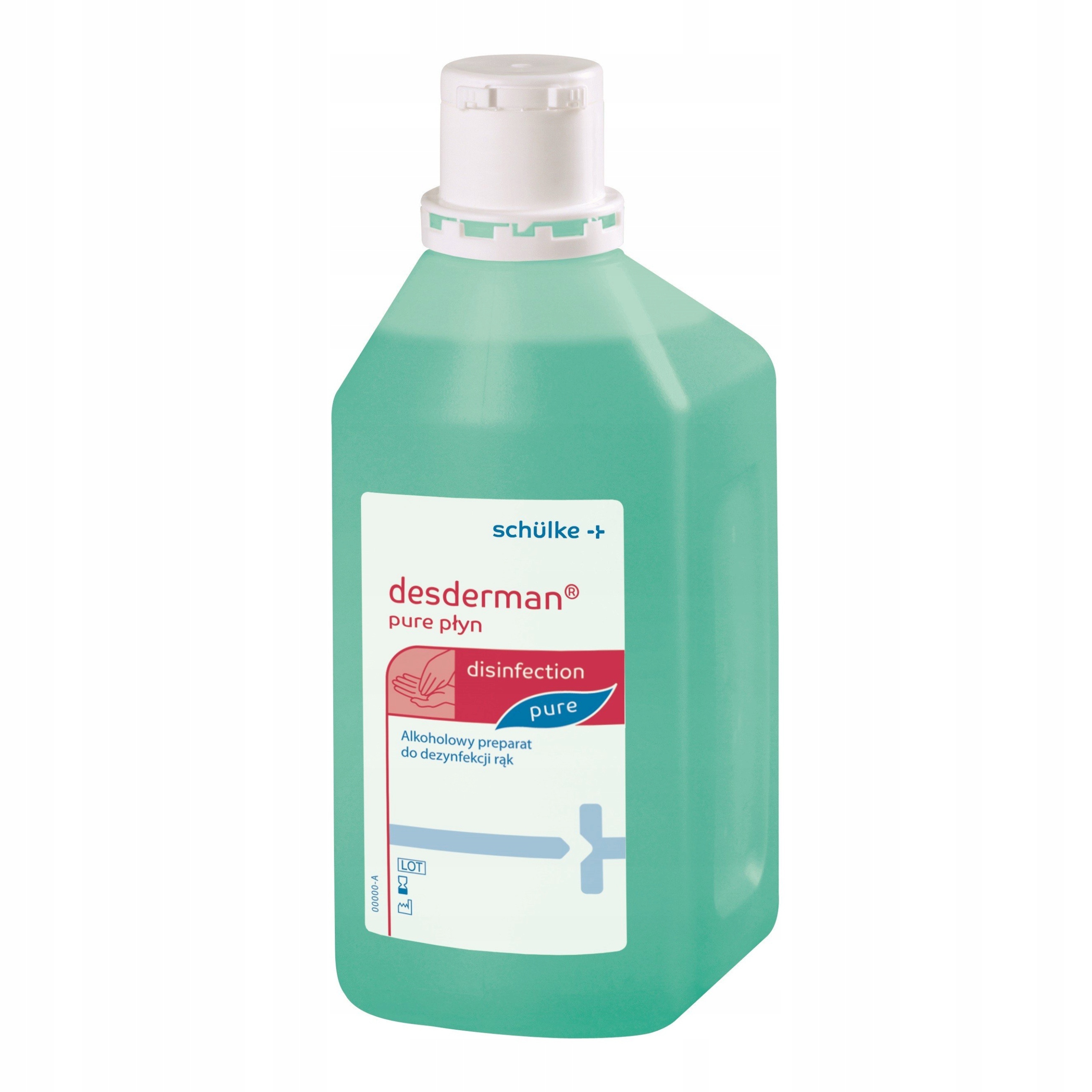 Preparat do dezynfekcji Schülke Desderman pure płyn 0,5 l do rąk i ...