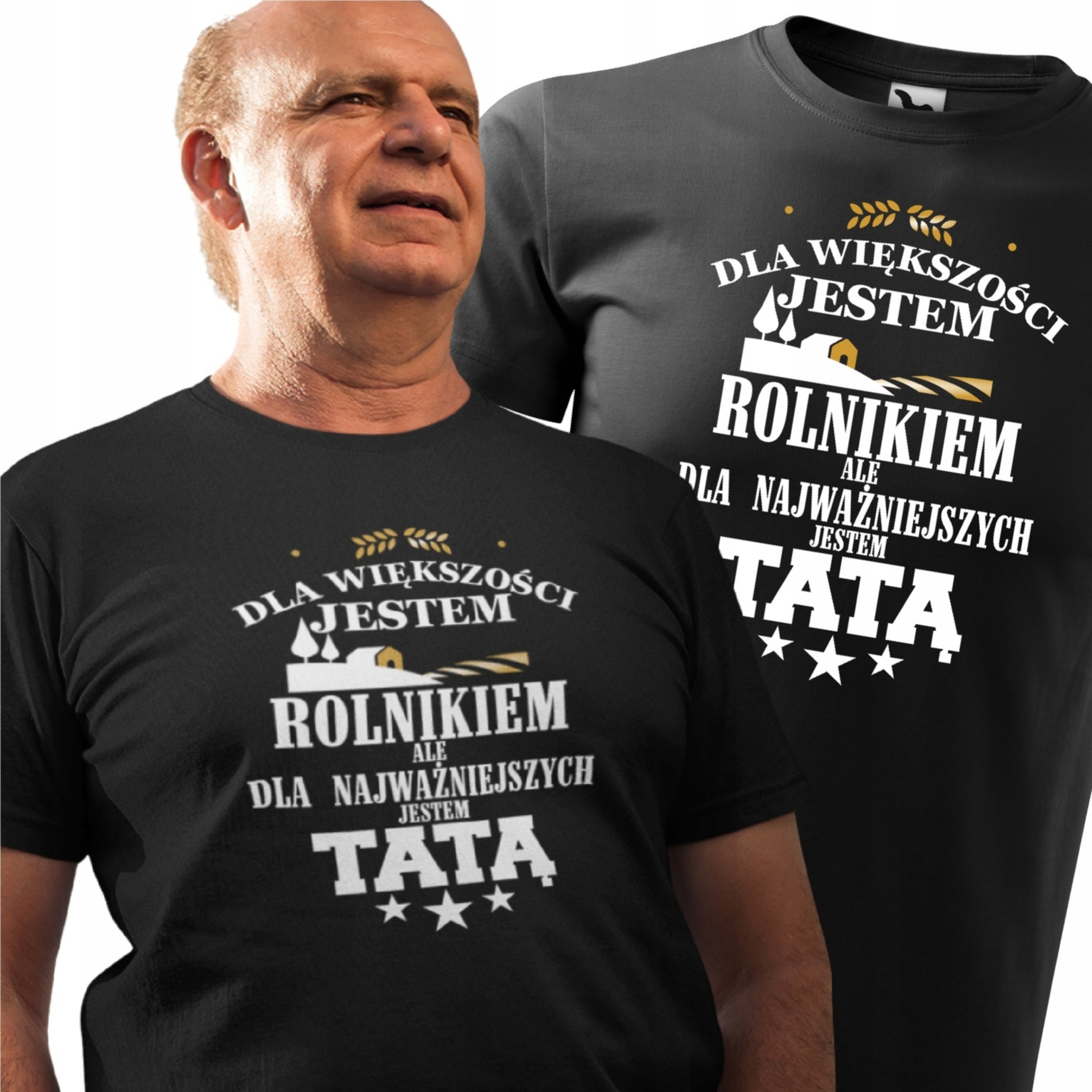 Póló gazdálkodó apukáknak - Ajándék apák napjára férjnek - Gazdálkodó ...