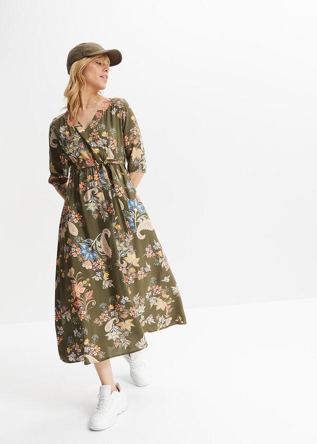 Bonprix sukienka na co dzień klasyczna midi rozmiar 44 • Cena, Opinie ...