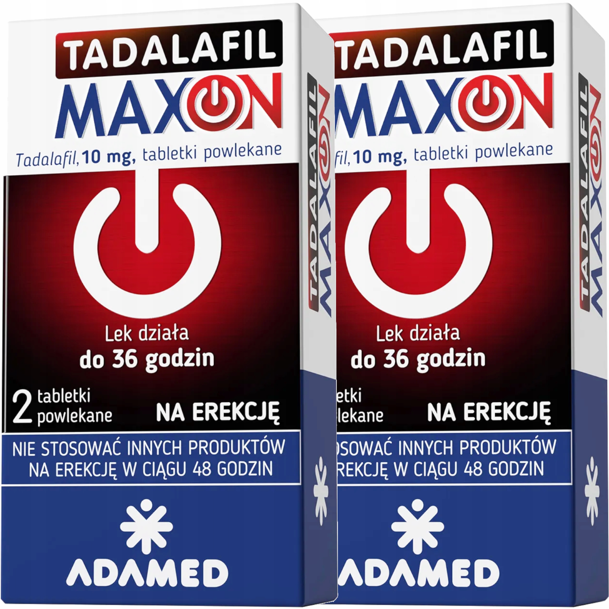 Tadalafil Maxon 10 mg, 2 tabl. powl. (5900411006231) • Cena, Opinie ...