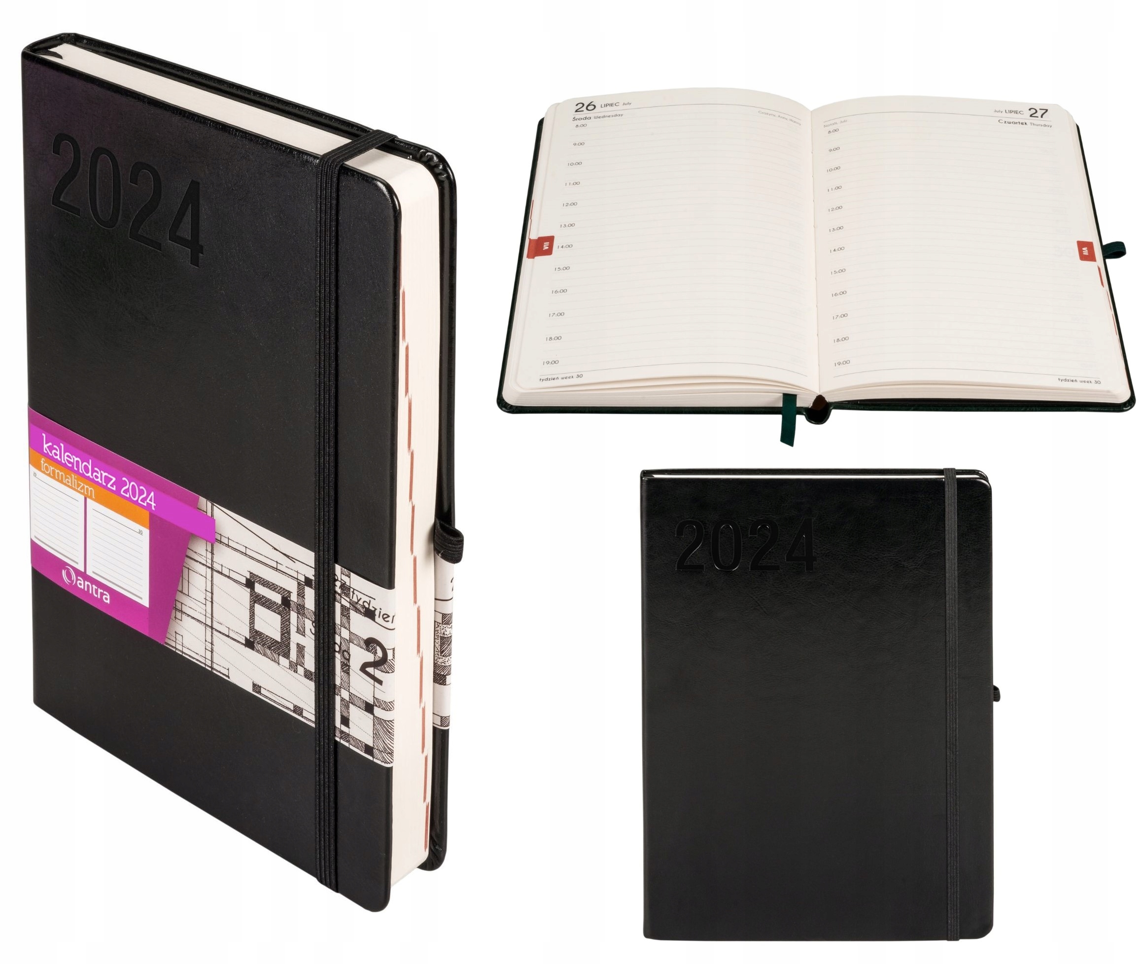 Kalendarz A5 Formalizm Antra - Kalendarze książkowe na 2024 i 2025 rok ...