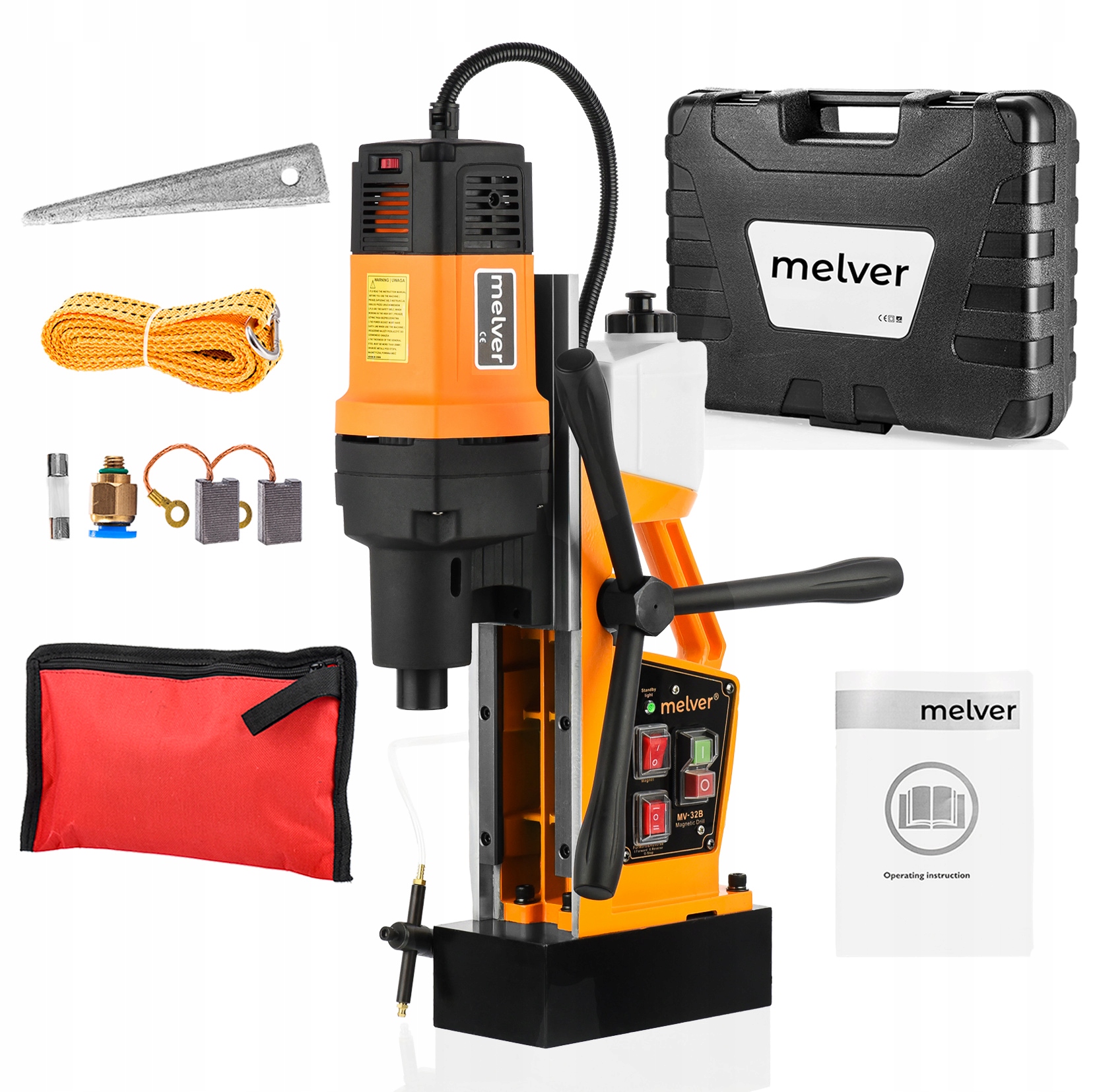 Magnetická vrtačka 2600 Watt Fi100 Magnetovka MELVER - Allegro