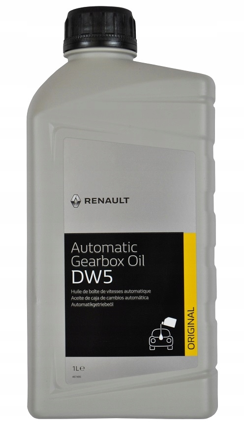 Olej RENAULT DW5 do skrzyni automatycznej EDC ORYG 7711945827 za 129 zł ...