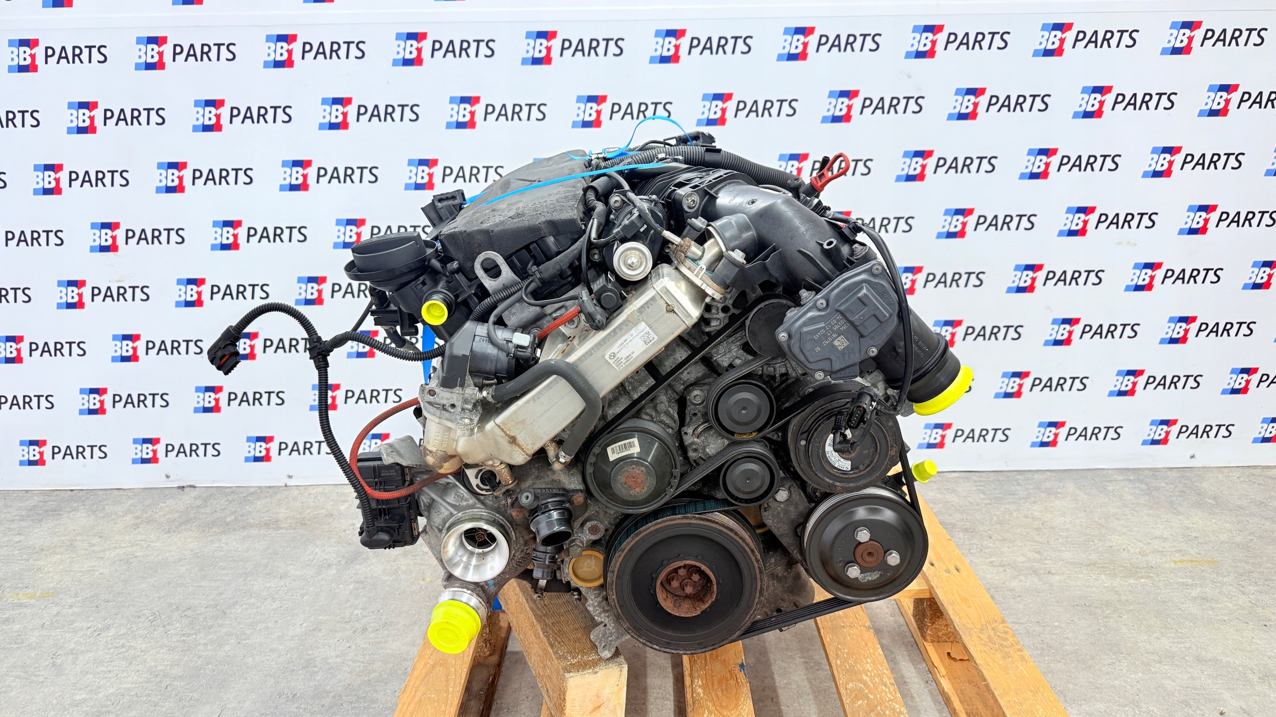 BMW E90 F10 F20 F30 SILNIK KOMPLETNY N47D20C 184KM NISKI PRZEBIEG PEWNY ...
