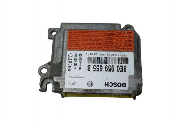 SENSOR PODUSZEK AUDI A4 B6 8E0959655B 0285001483 za 59.00PLN z Parsów ...