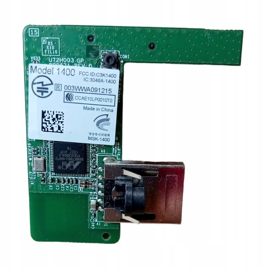 MODUŁ WIFI WI FI MODEL 1400 SLIM S E MICROSOFT KARTA SIECIOWA - Sklep ...