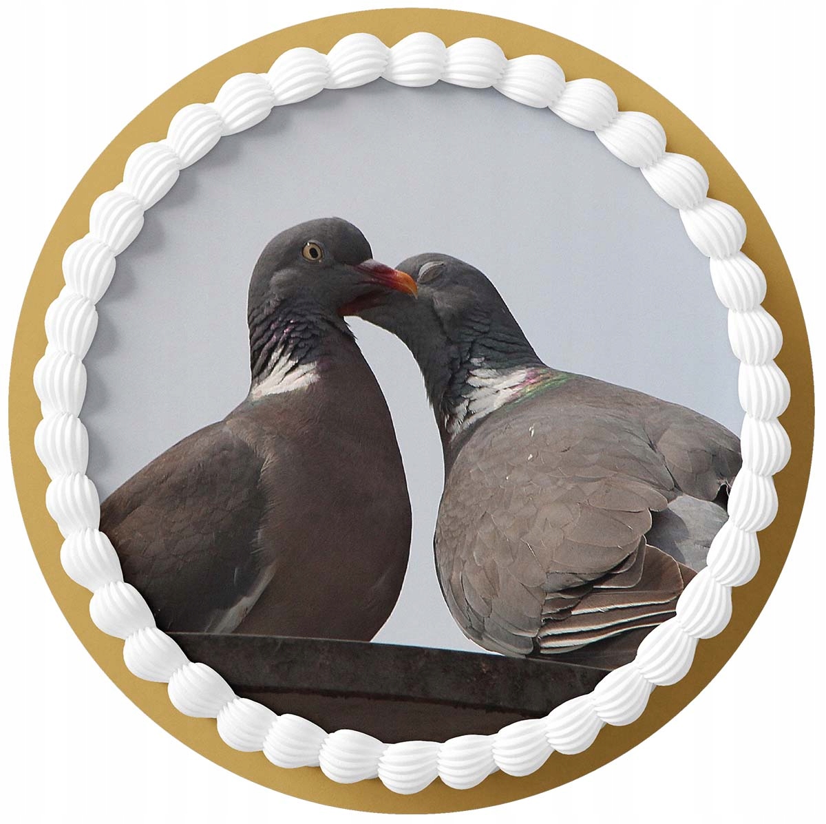 PAPIER WAFLOWY GOŁĘBNIK GOŁĄB GOŁĘBIARZ PTAK PTAKI PTASZYNA 20cm (5906146210677) • Cena, Opinie ...