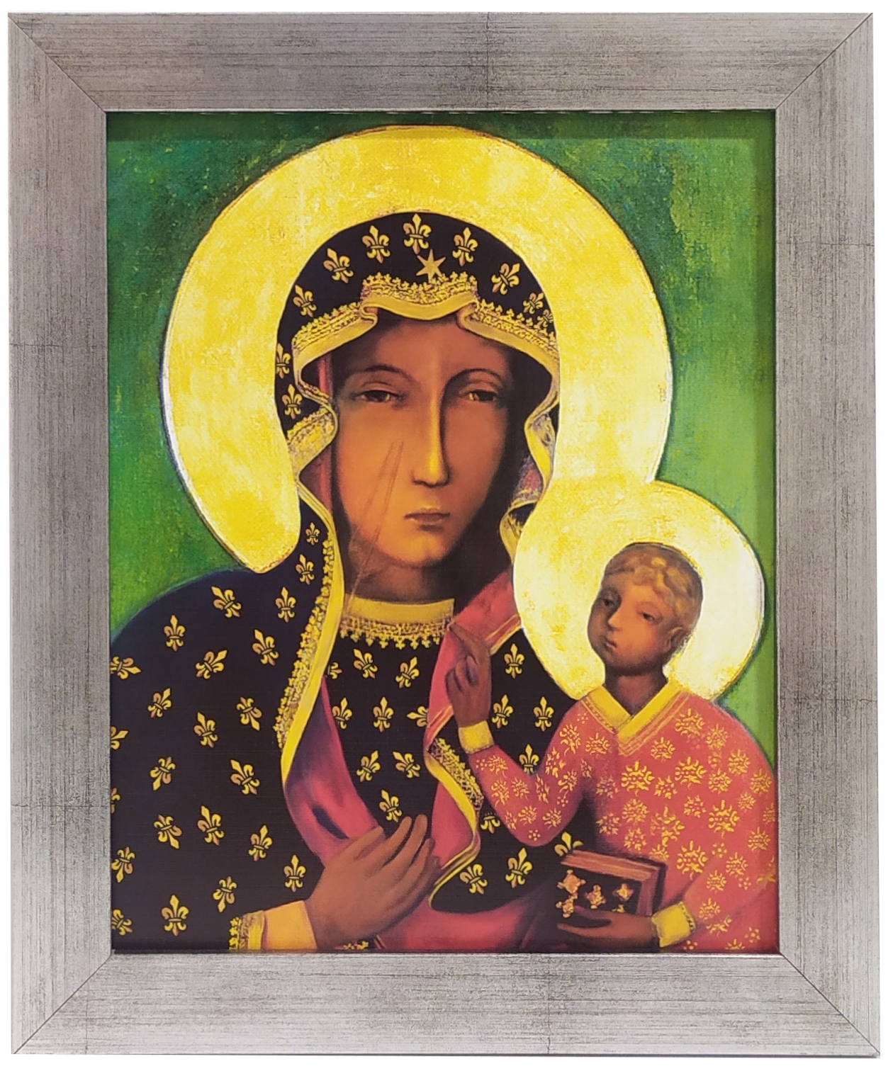 OBRAZ ŚWIĘTY MATKA BOSKA BOŻA CZĘSTOCHOWSKA 25X30 (5060875549191 ...