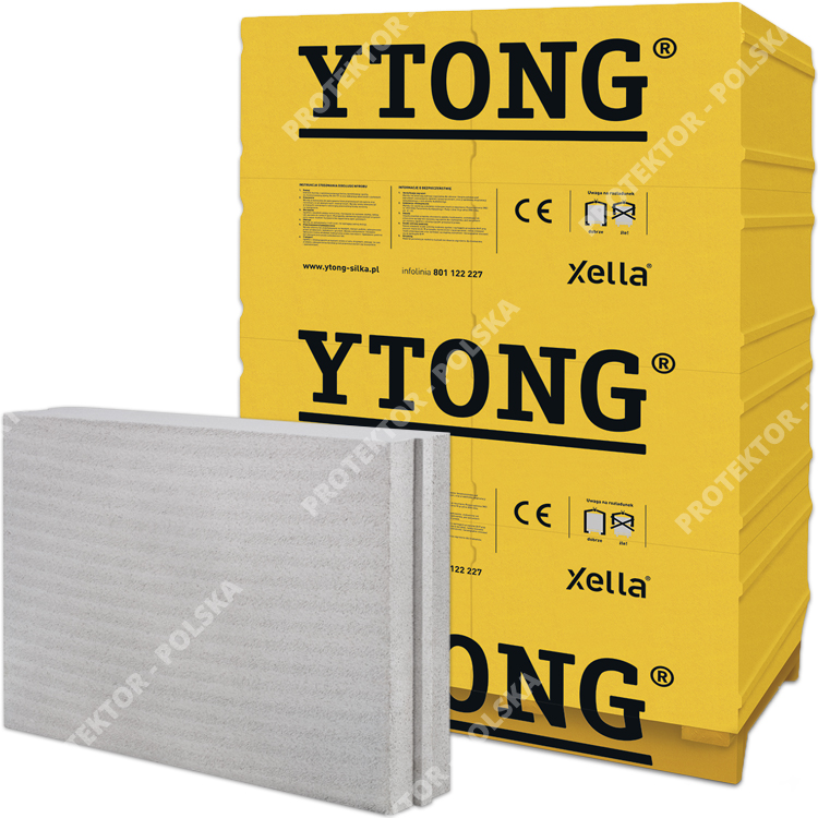 YTONG INTERIO PP3/0,5 S 115X599X399mm dom ściana działowa beton komórkowy • Cena, Opinie • Cegły ...