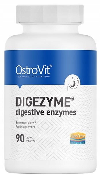 Ostrovit Digezyme Digestive Enzymes 90tabs ENZYMY TRAWIENNE JELITA ... Ostrovit Digezyme Digestive Enzymes 90tabs ENZYMY TRAWIENNE JELITA ...