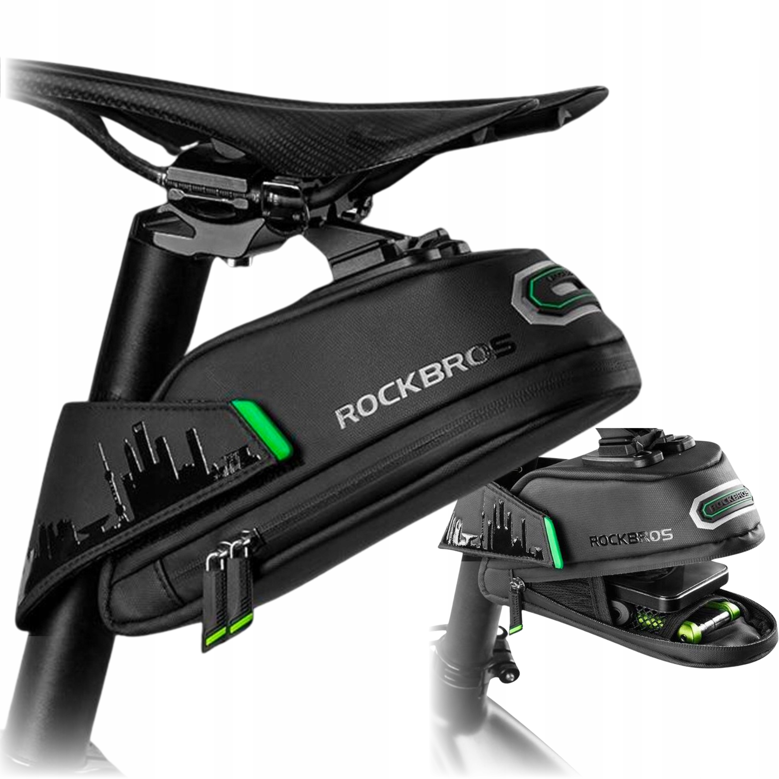 Sakwa rowerowa tylna Rockbros C27-1 1,5l • Cena, Opinie - Allegro