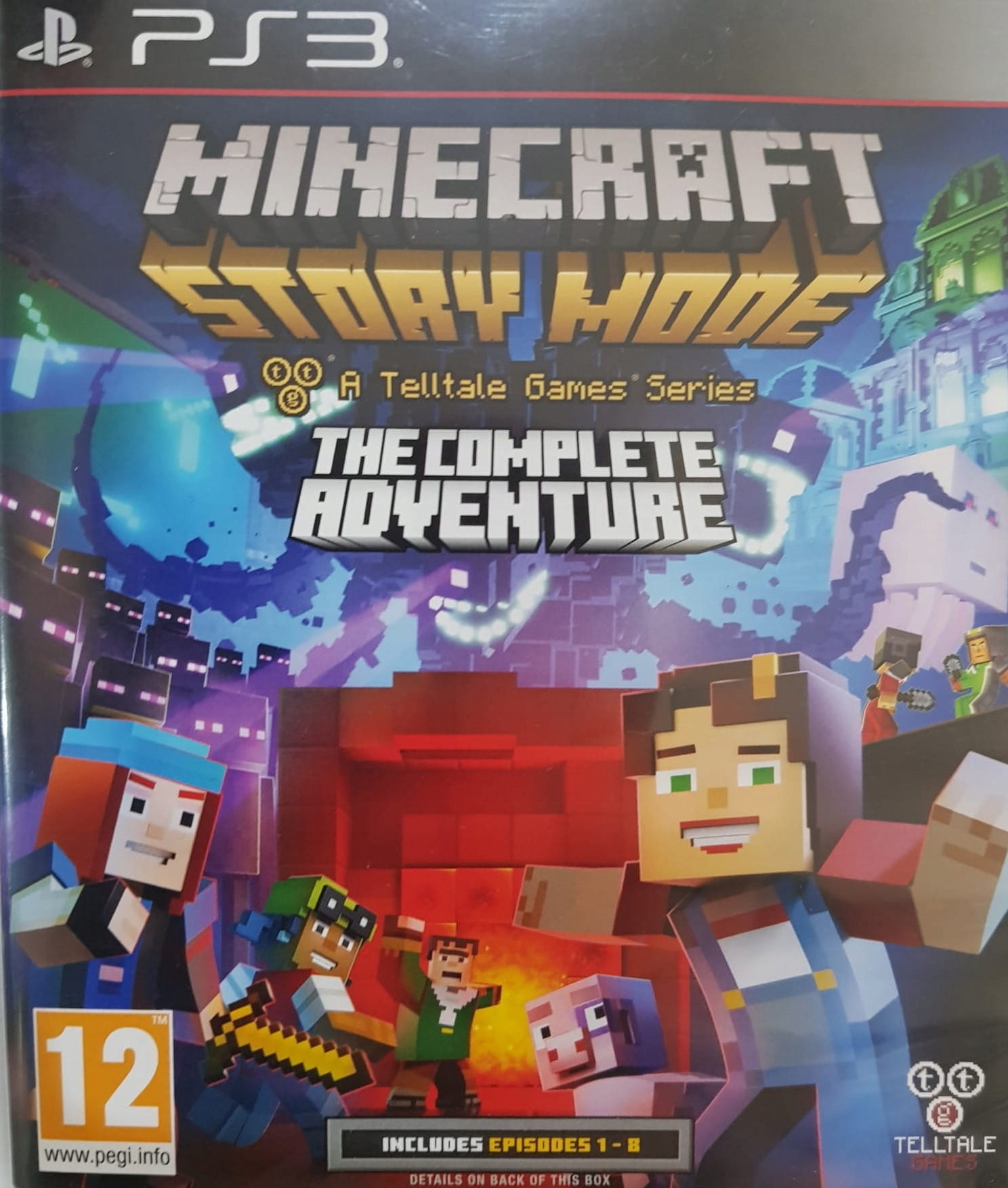 ! MINECRAFT STORY MODE - Gry na PS3, Playstation 3 na Allegro - Sklep internetowy