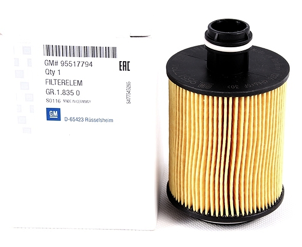 Opel OE 95517794 filtr oleju • Cena, Opinie - Allegro