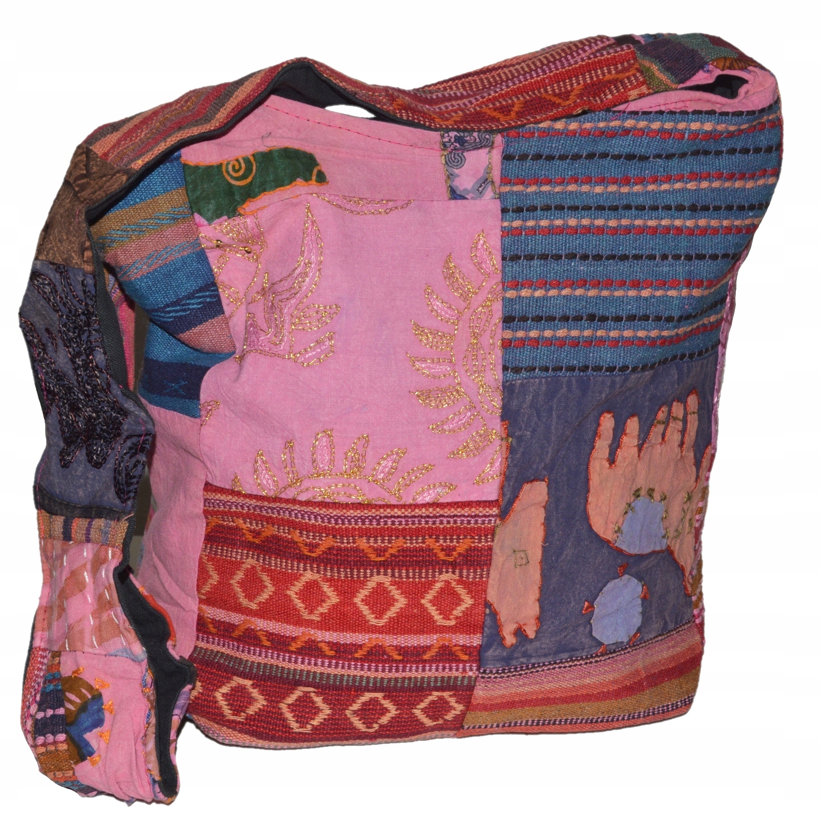 Orientalhaus torebka worek bawełna wielokolorowy • Cena, Opinie • Worki 14606207722 • Allegro