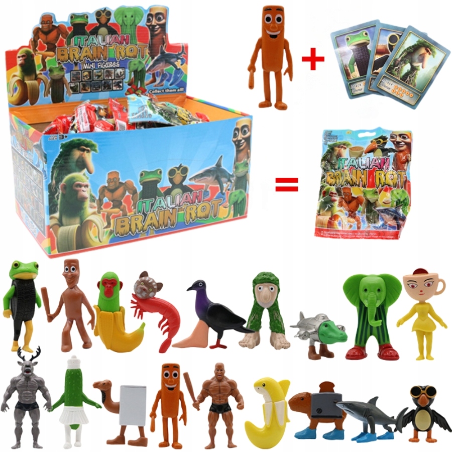 Id Srv Steal A Brainrot - Kartové hry pre deti na Allegro