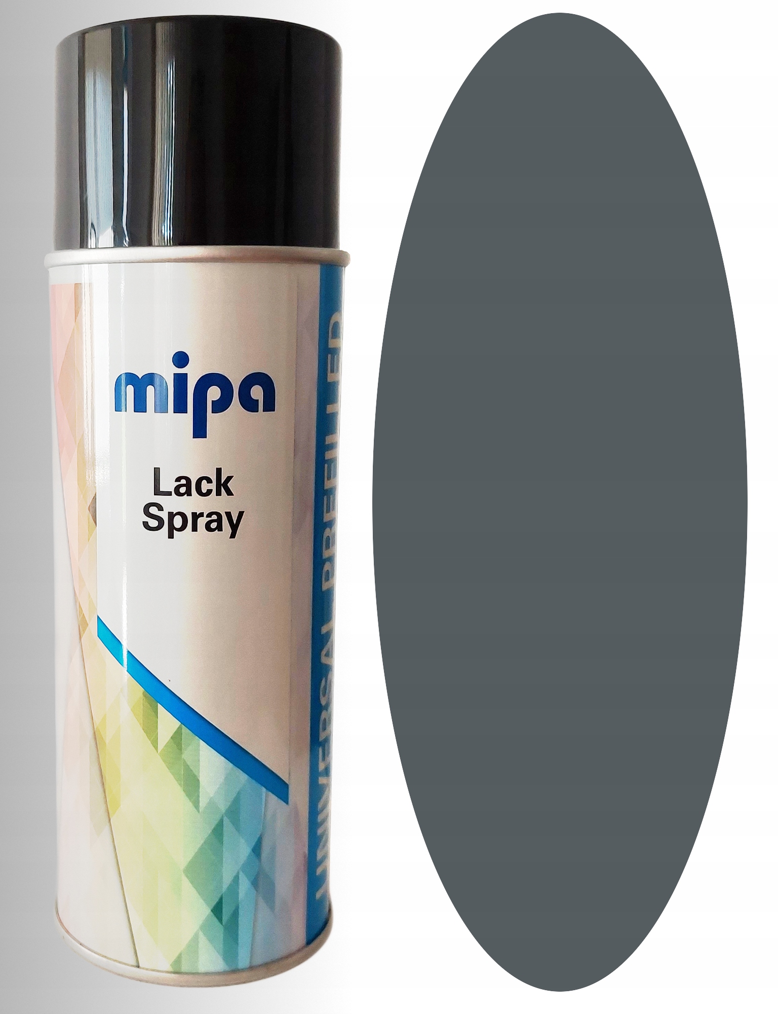 RAL 7011 SZÜRKE ZÖLD GRUNTOEMALIA félmatt 400 ML 2 az 1-ben SPRAY ...