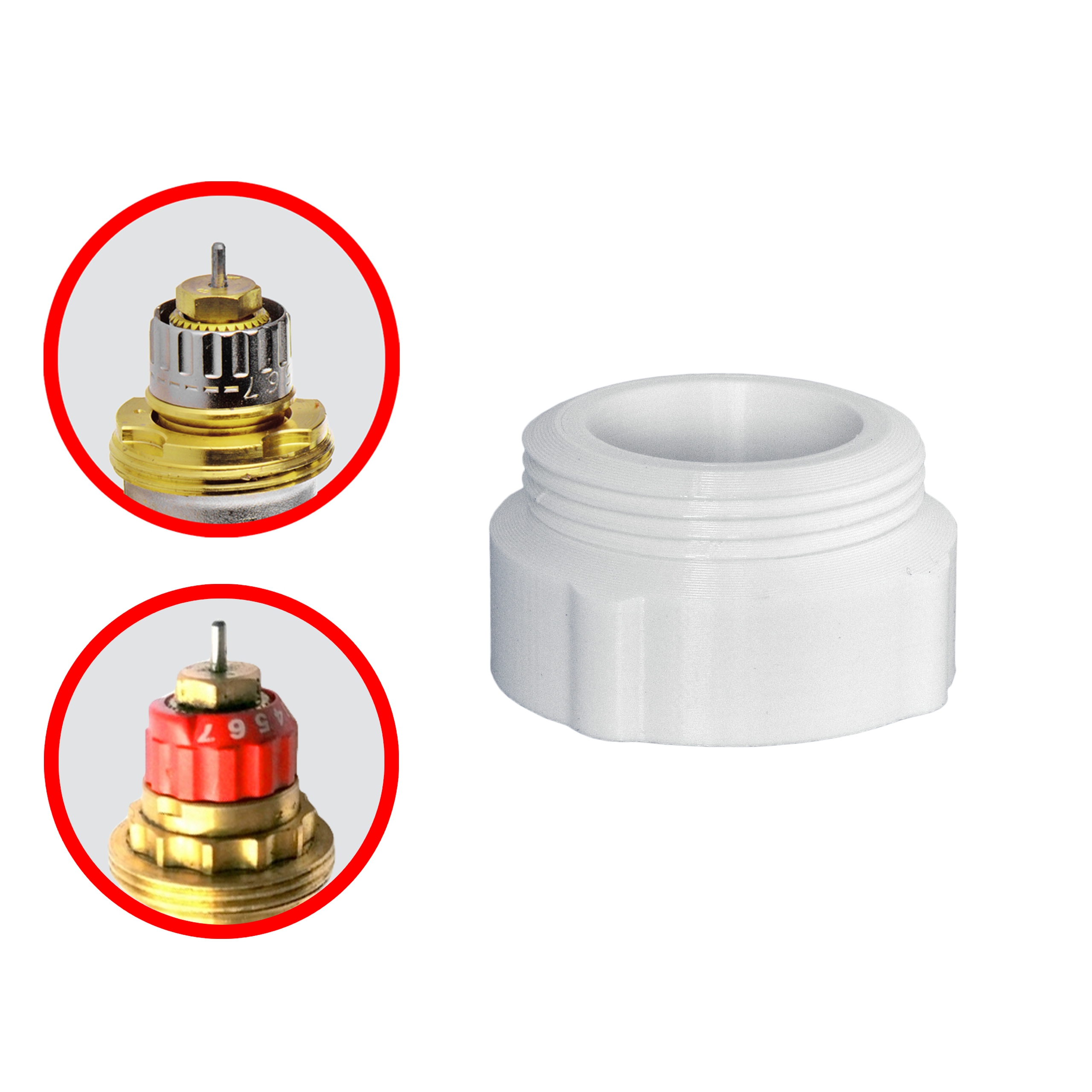 REDUKCJA ADAPTER DO ZAWORU DANFOSS RTD-N M30x1,5mm Danfoss RTD ...