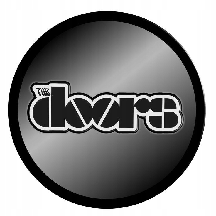 WYDRUK CUKROWY Opłatek na Tort Masa Cukrowa THE DOORS HARD ROCK ROCK N ...
