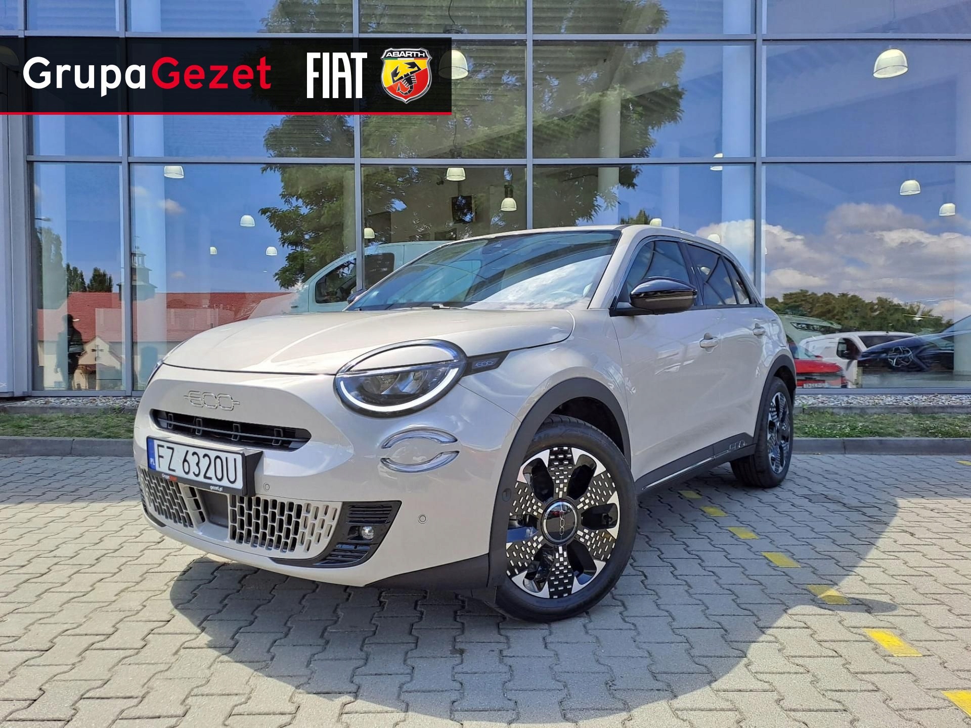 Fiat 600 La Prima 1.2 100KM Beżowy Earth (636) - Allegro.pl