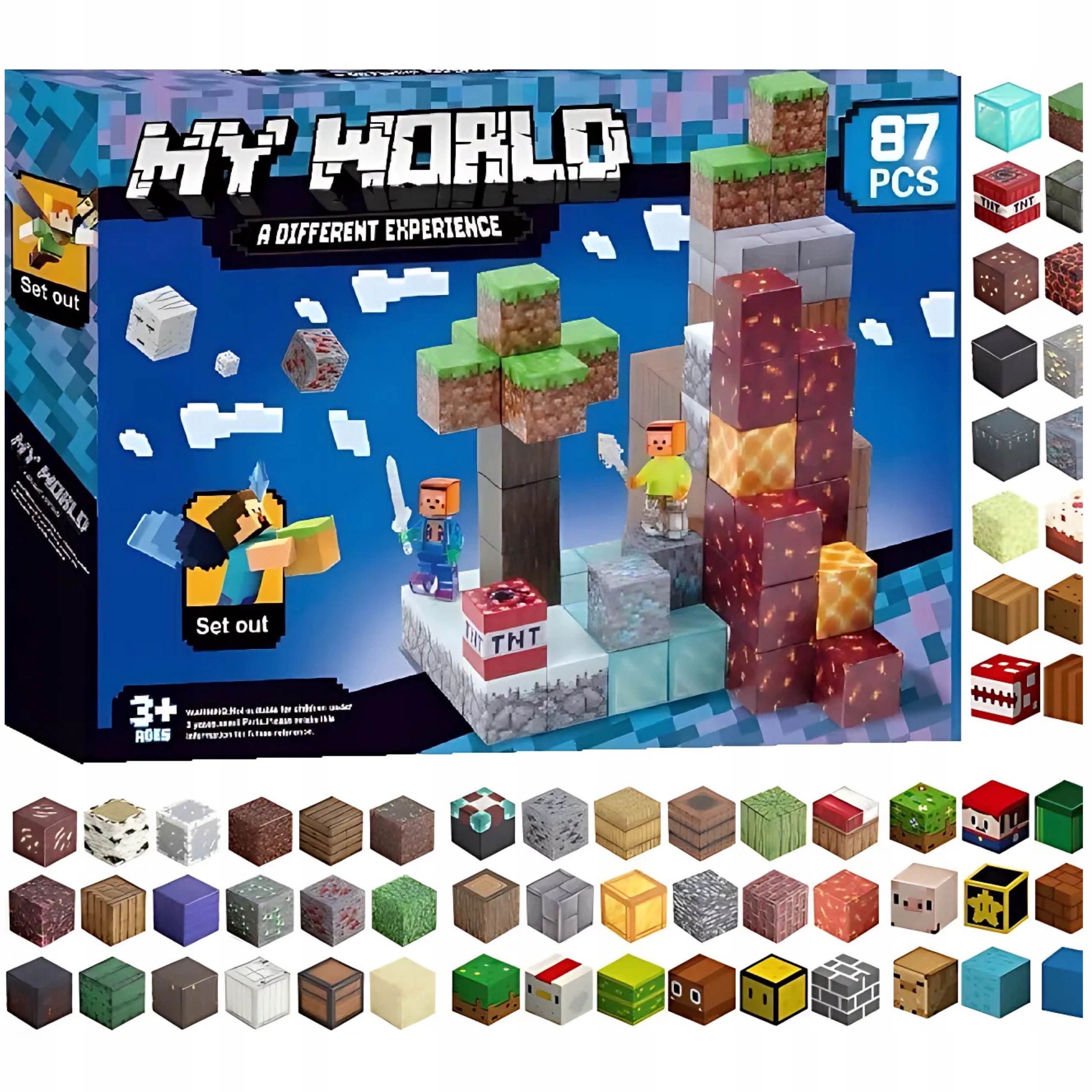 Minecraft Magnetyczne - Niska cena na Allegro