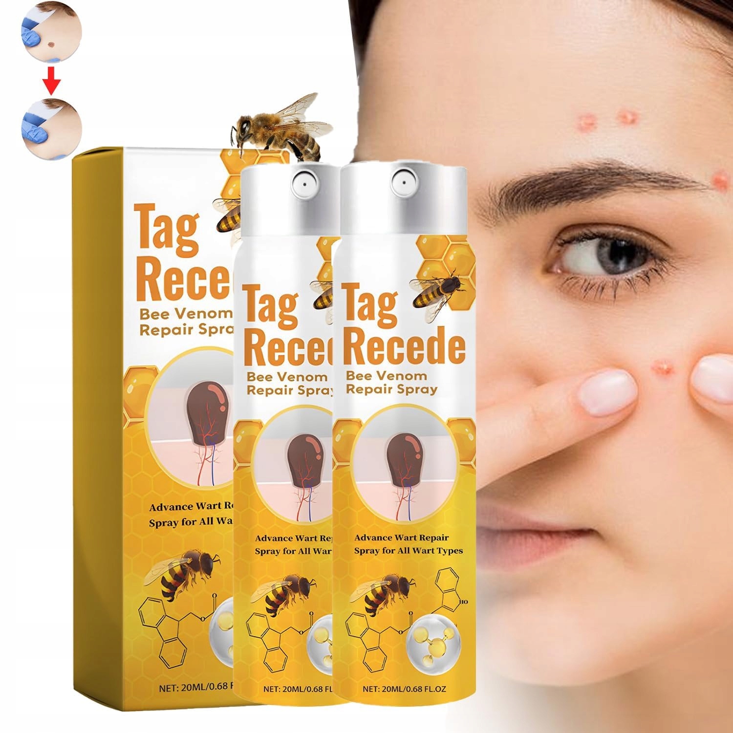 Jad Pszczeli na Brodawki - Kremy i maści - Allegro.pl