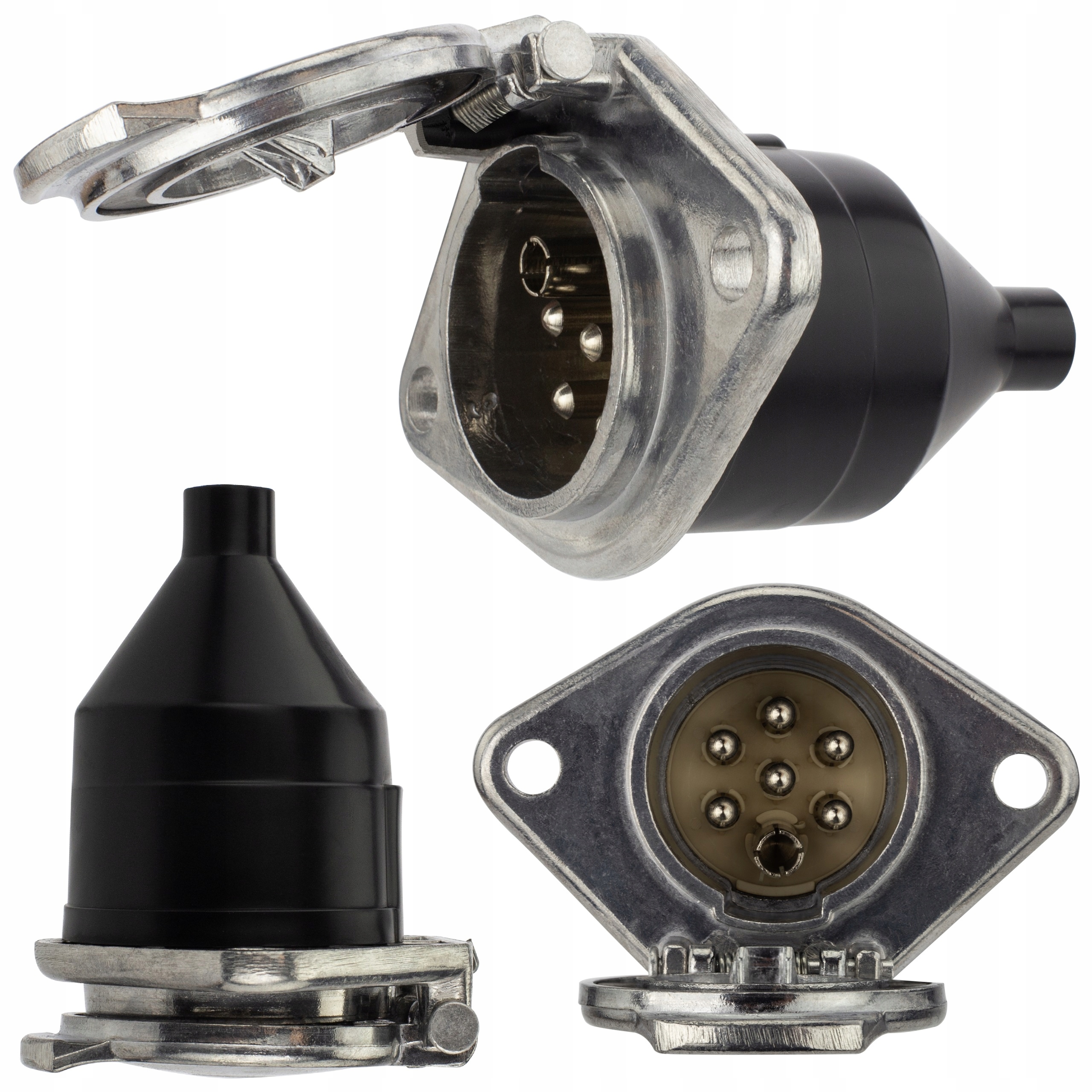 GNIAZDO 7 PIN TYP S 24V DO NACZEPY TIRA METALOWE 5902734503237 za 14 ...