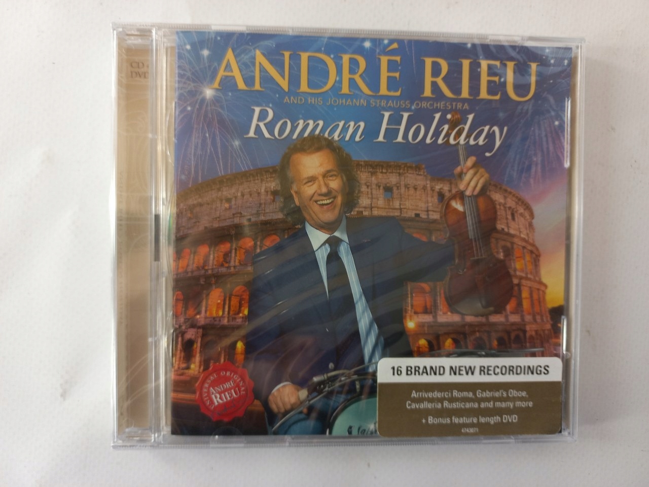 Roman Holiday André Rieu, Johann Strauss Orchestra CD - porównaj ceny ...