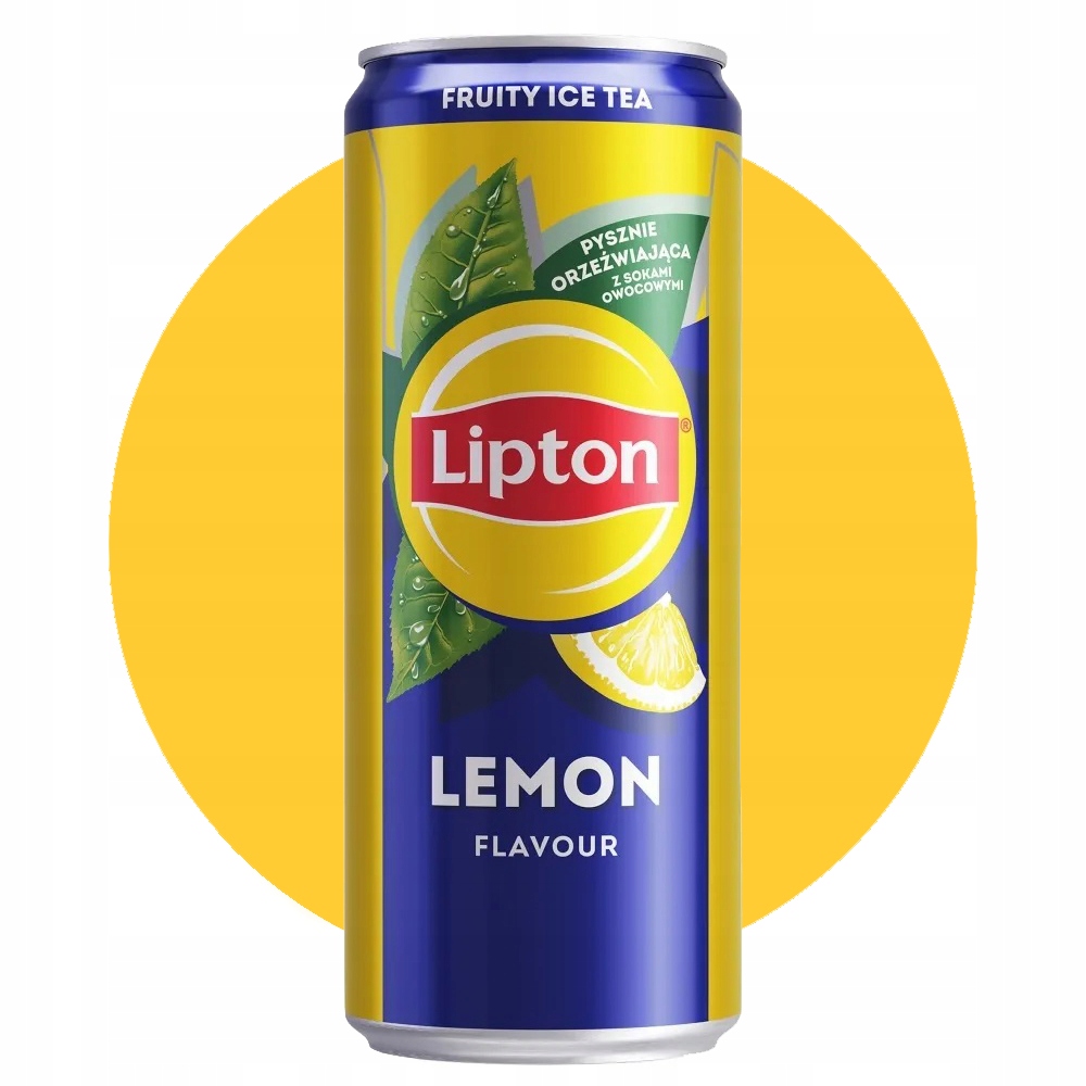LIPTON | ICE TEA | LEMON + SOK | PUSZKA | 330ml 13725072769 - Allegro.pl