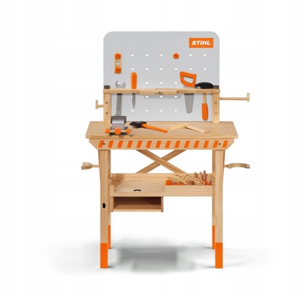 Stihl DREVENÁ DIELNIČKA DETSKEJ STOLIČKY NÁRADIE - Allegro