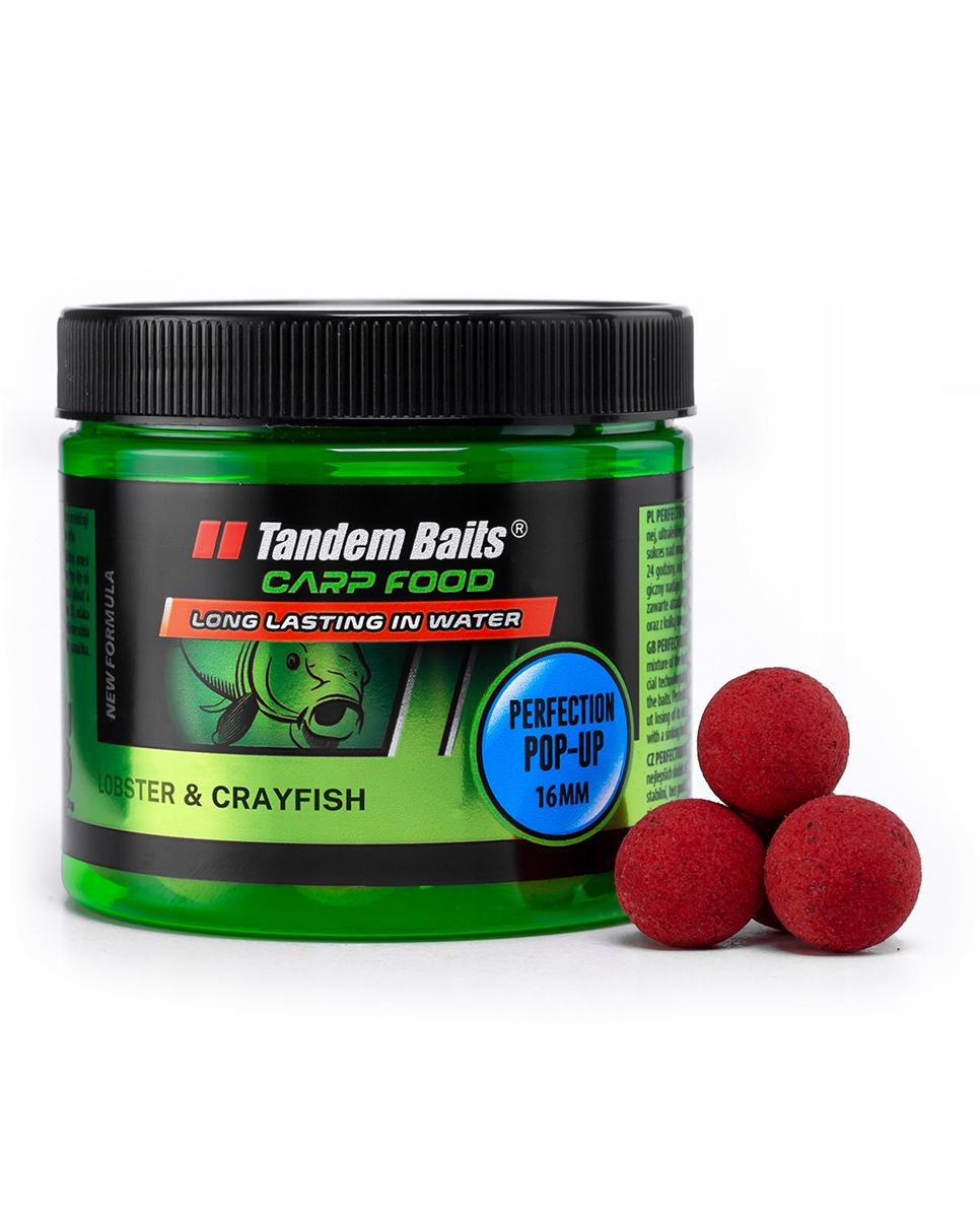 Carp Food Perfection Pop-Up - kulki pływające 16mm/70g Homar & Rak ...