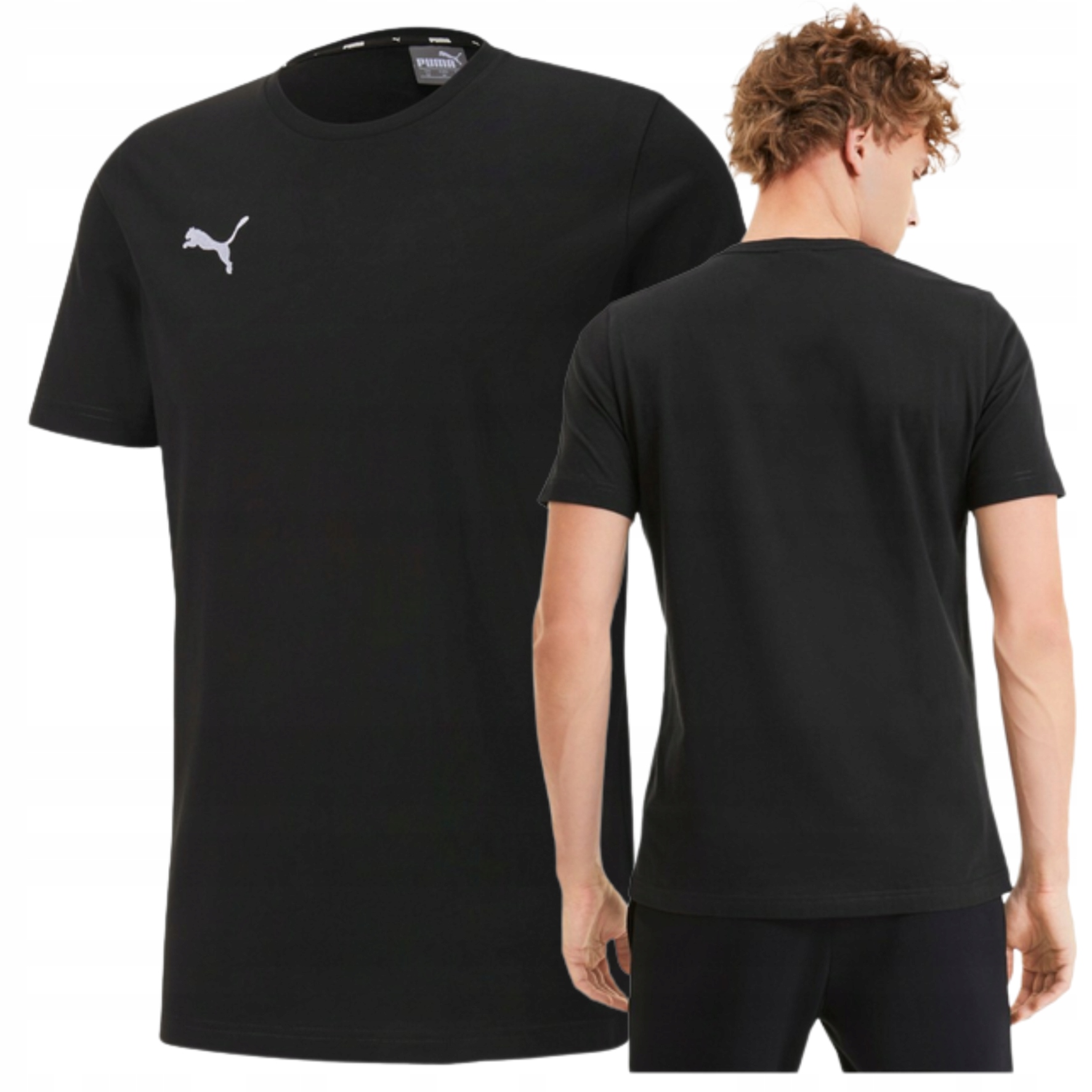 T-shirt męski okrągły dekolt Puma rozmiar L (4062451190699) • Cena ...