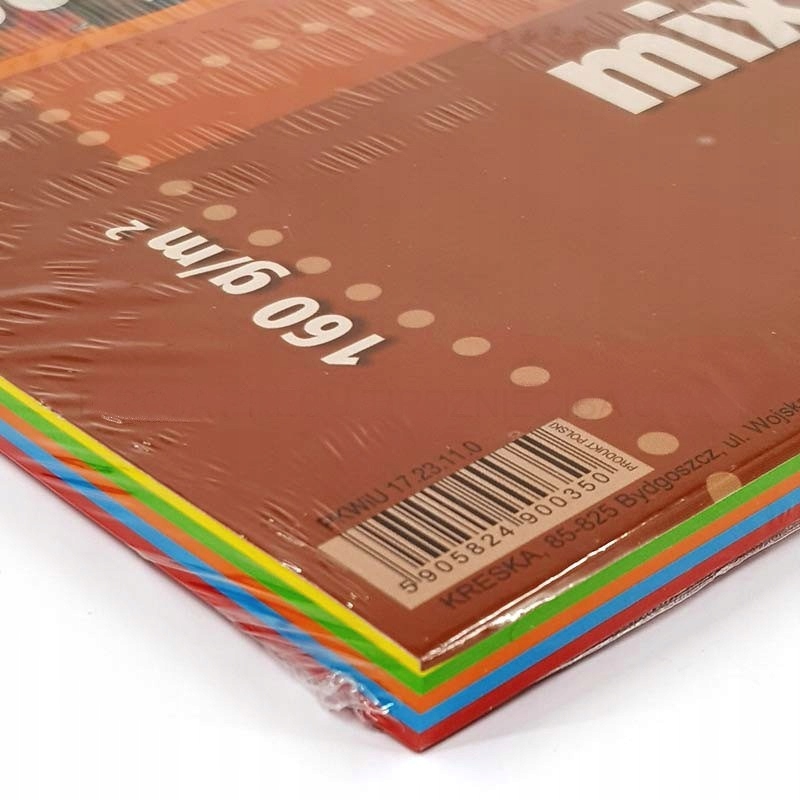 PAPIER TECHNICZNY A4 KOLOROWY KARTON 160G 50 KARTEK INTENSYWNE KOLORY (038-086) • Cena, Opinie ...
