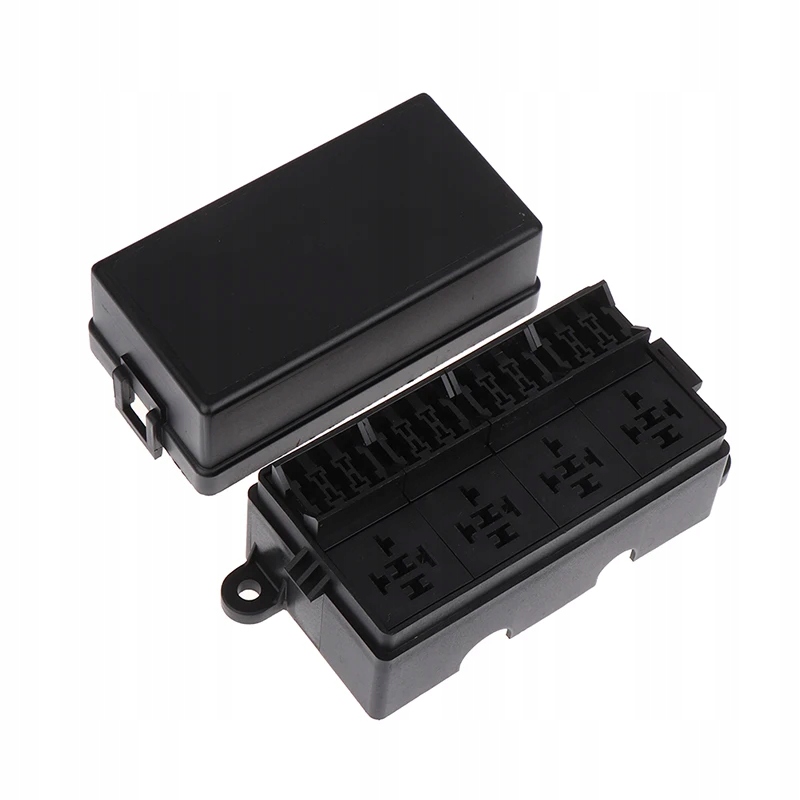 12V Relay Box 6 Slots Relay Block 6 Way ATC/ATO Fuse Block With Rela ... 12V Relay Box 6 Slots Relay Block 6 Way ATC/ATO Fuse Block With Rela ...
