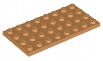 Lego Płytka 4 X 8 Medium Nougat 3035 - porównaj ceny - Allegro.pl