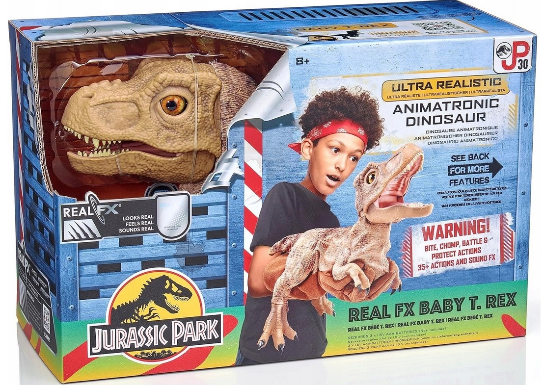 Figurka Wow! Stuff Jurassic Park Real FX Baby T. Rex Dinozaur (5055394025974) • Cena, Opinie ...
