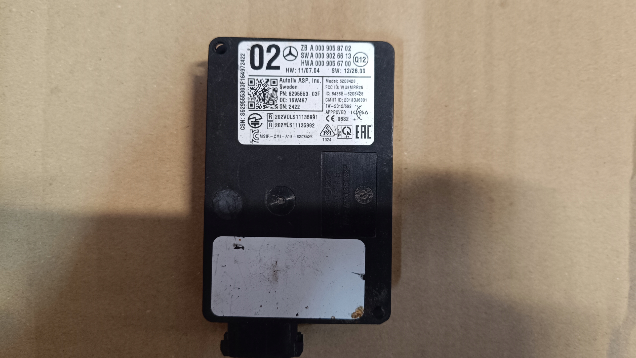 Mercedes E 213 S 222 RADAR 0009058702 Q12 • Cena, Opinie - Allegro