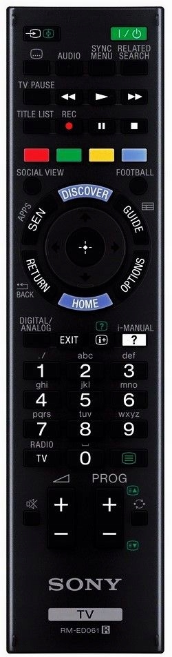 PILOT DO telewizora SONY RM-ED061 NOWY ORYGINAŁ - Sklep, Opinie, Cena w Allegro