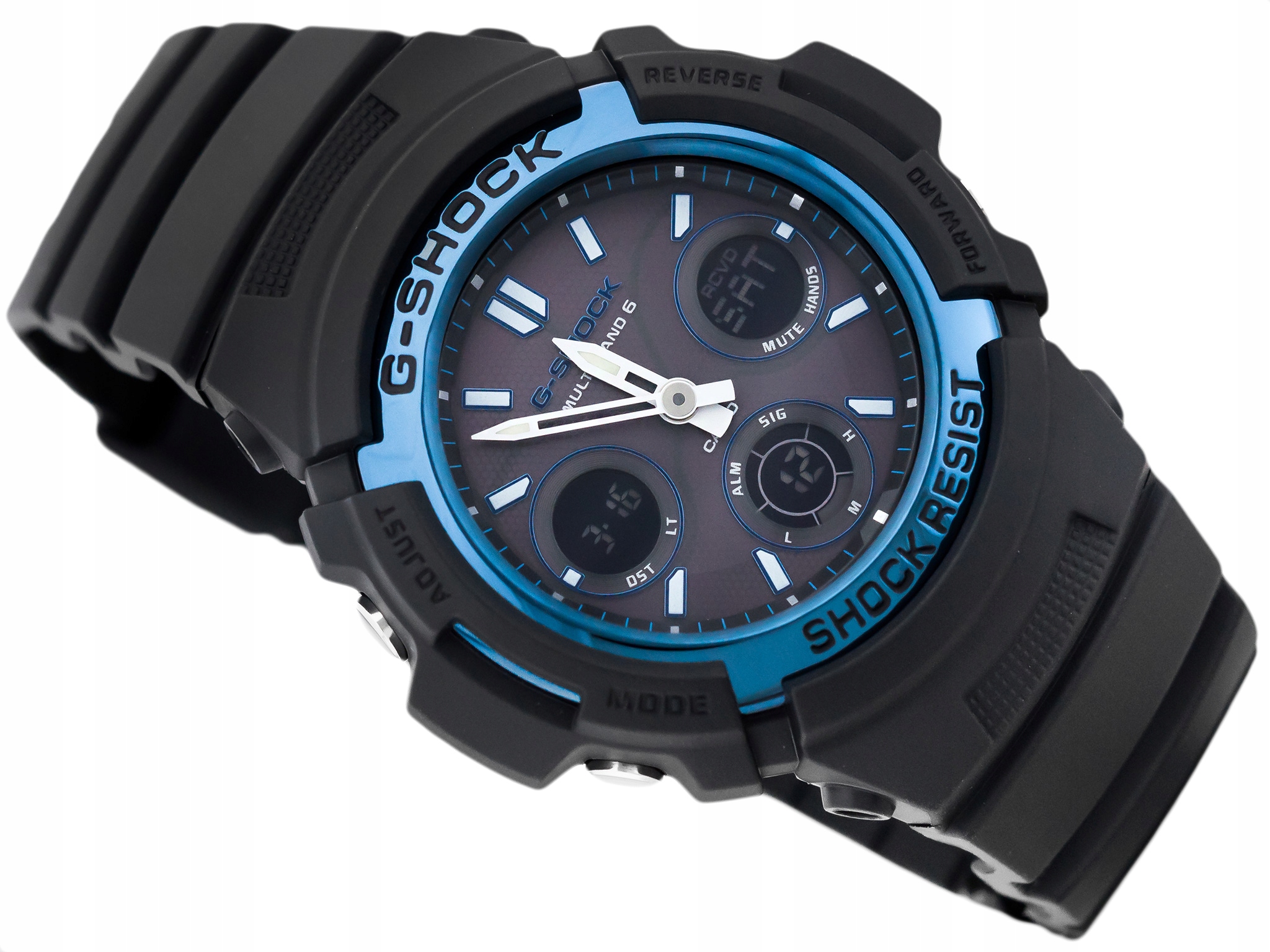 MĘSKI ZEGAREK CASIO AWG-M100A-1AER G-SHOCK (4971850954293) • Cena ...