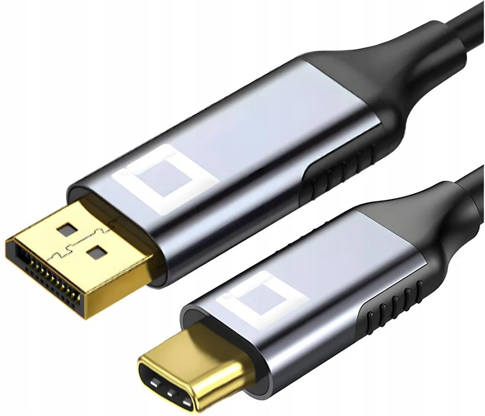 KABEL USB-C / DISPLAYPORT 8K 60HZ 2M TYP C DO MONITORA DP CO2-0011 ...