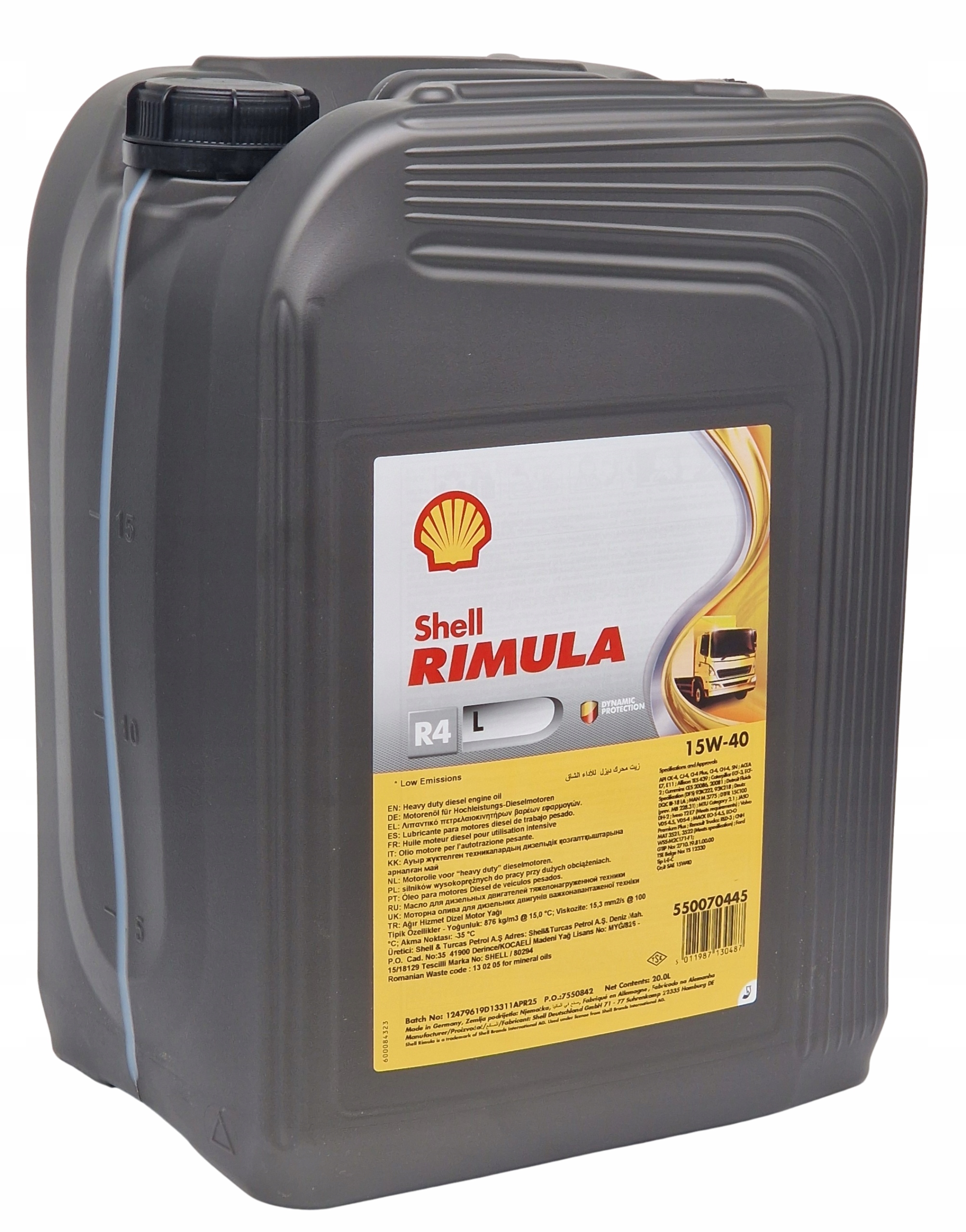 Olej silnikowy Shell 20 l 15W-40 5011987130487 za 357.99PLN z NOWY DWÓR ...