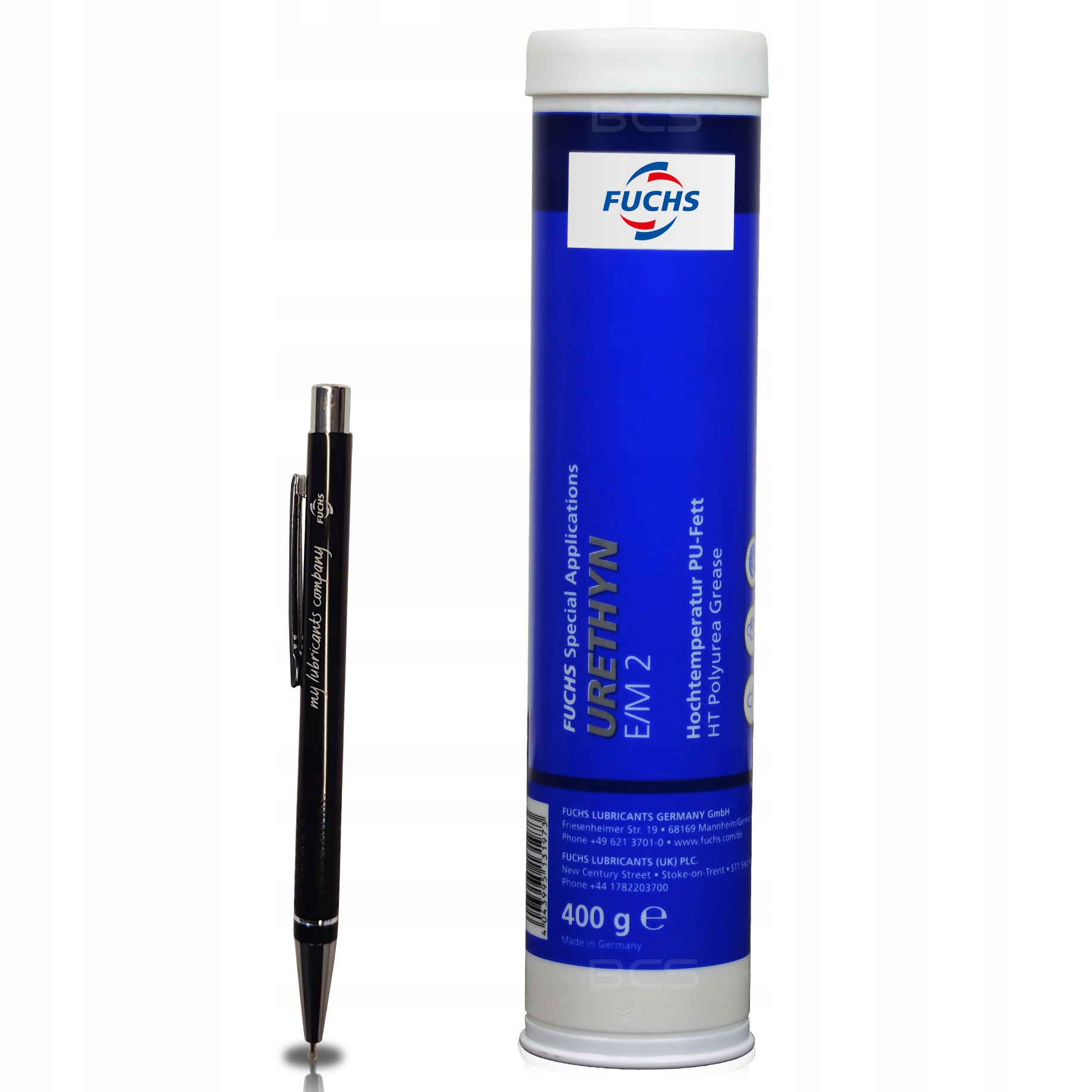 1 x FUCHS URETHYN E/M 2 - SMAR WYSOKOTEMPERATUROWY - NLGI 2 - W TUBIE ...