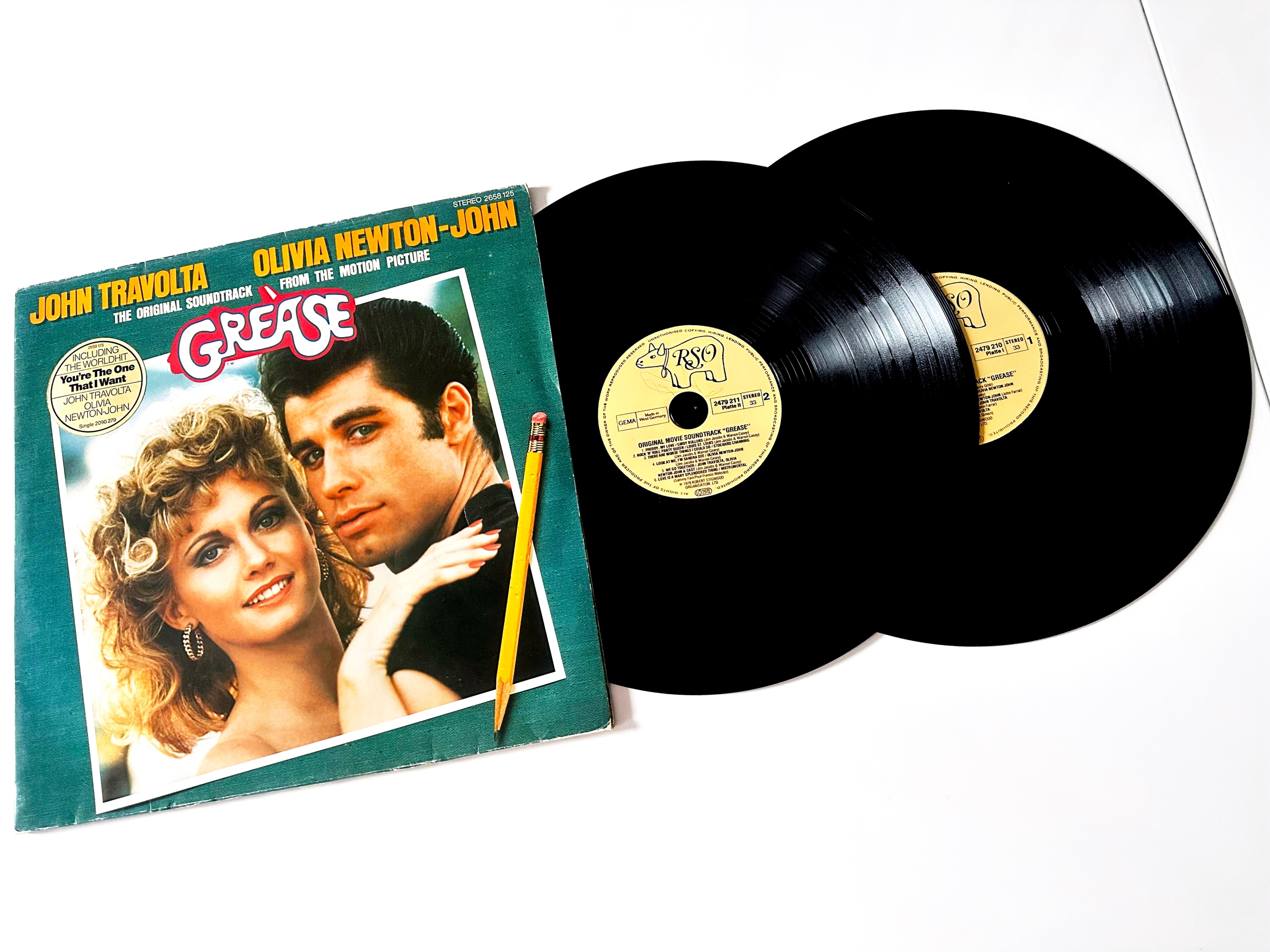 Various - Grease ( The Original Soundtrack From The Motion Picture ...